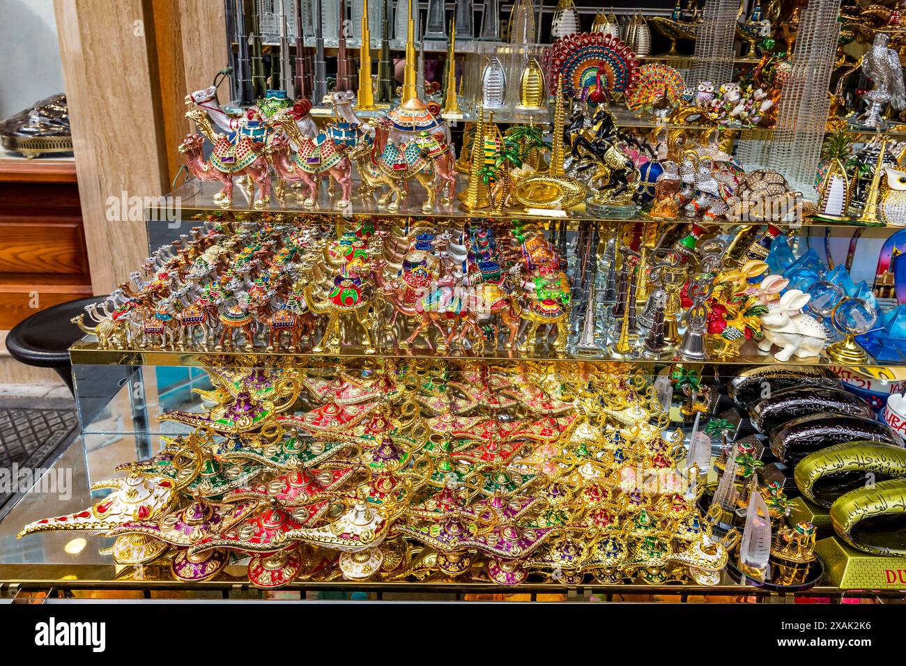 Souvenir items, Grand Souk, Old Baladiya Street, Spice and Gold Souk ...