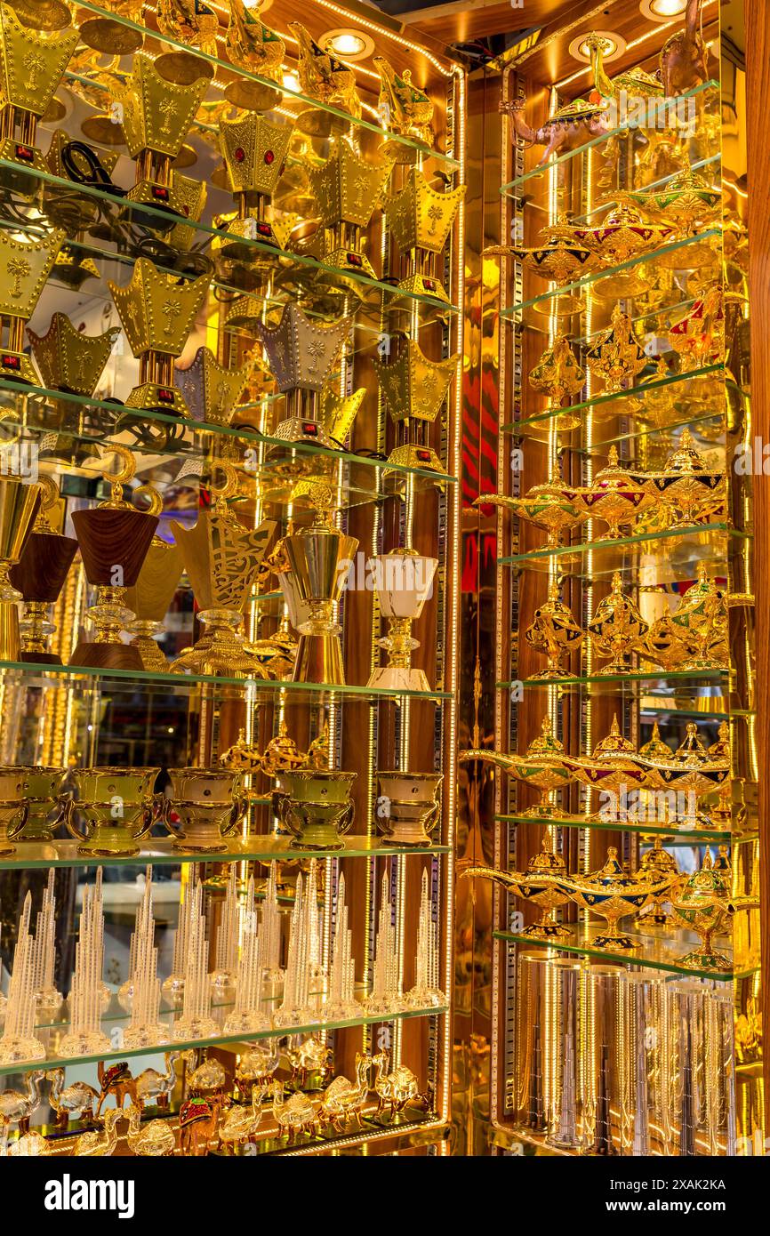 Souvenir items, Grand Souk, Old Baladiya Street, Spice and Gold Souk ...