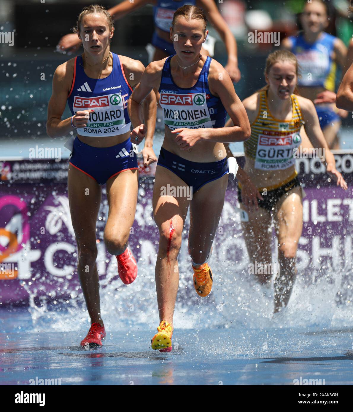 Rome, Italy. 7th June, 2024. Ilona Mononen of Finland competes during ...