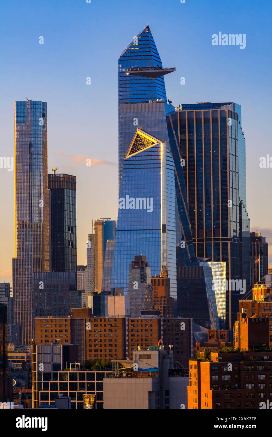 The Edge Manhattan, NYC, USA. The best views from 1100 feet is the ...