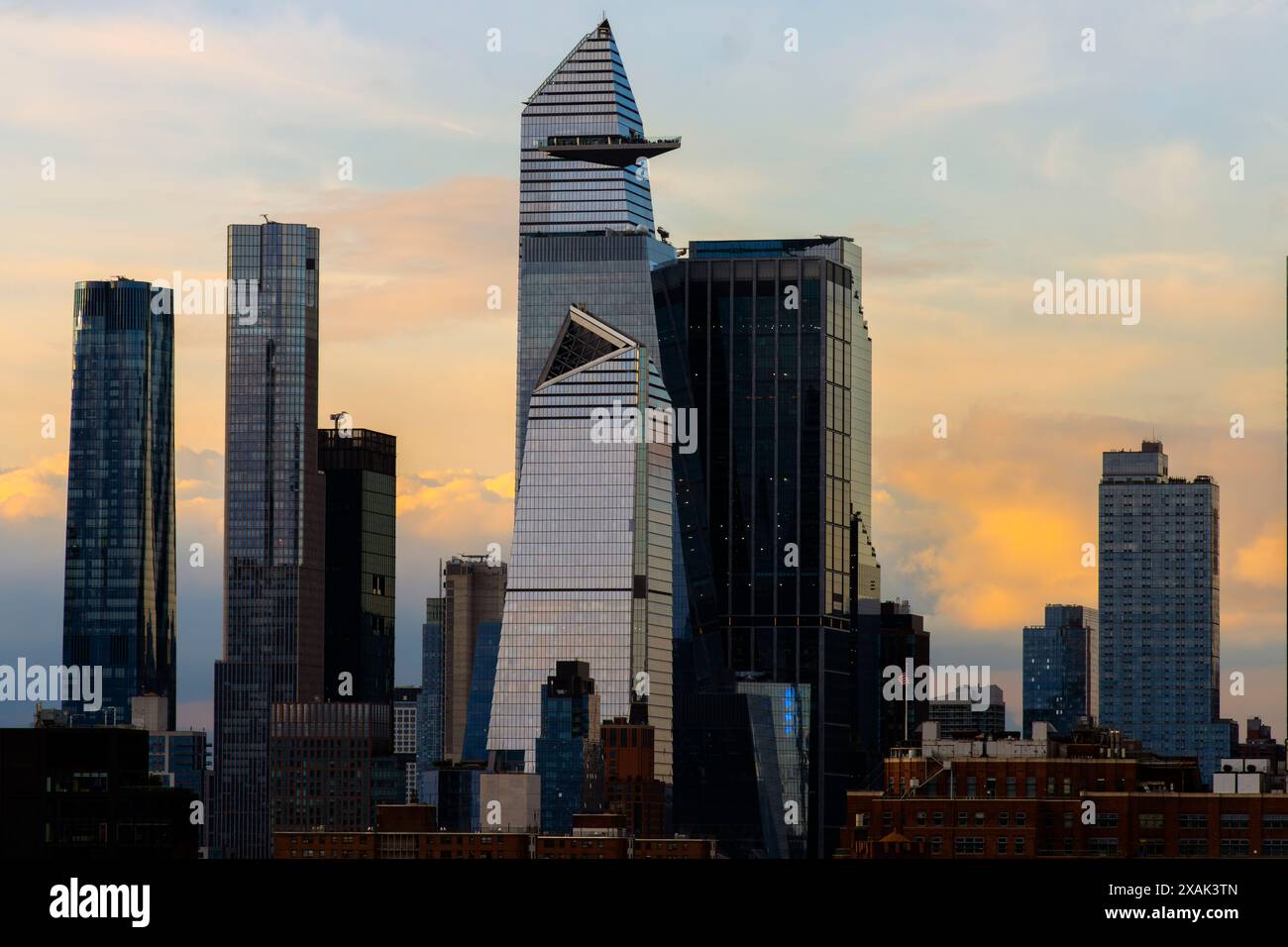 The Edge Manhattan, NYC, USA. The best views from 1100 feet is the ...