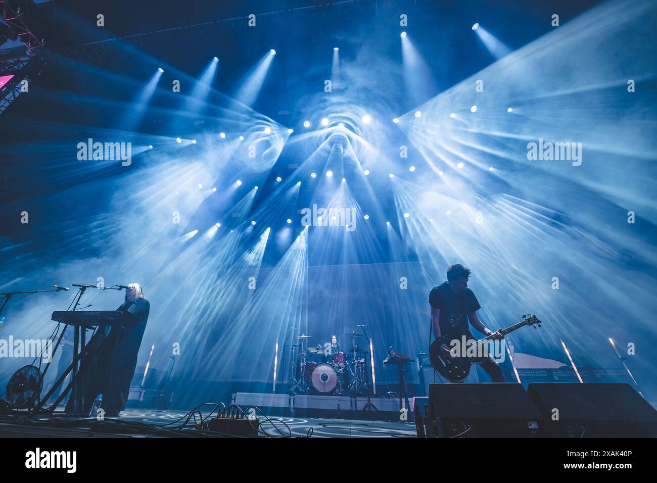 Aarhus, Denmark. 06th, June 2024. The English band Slowdive performs a ...