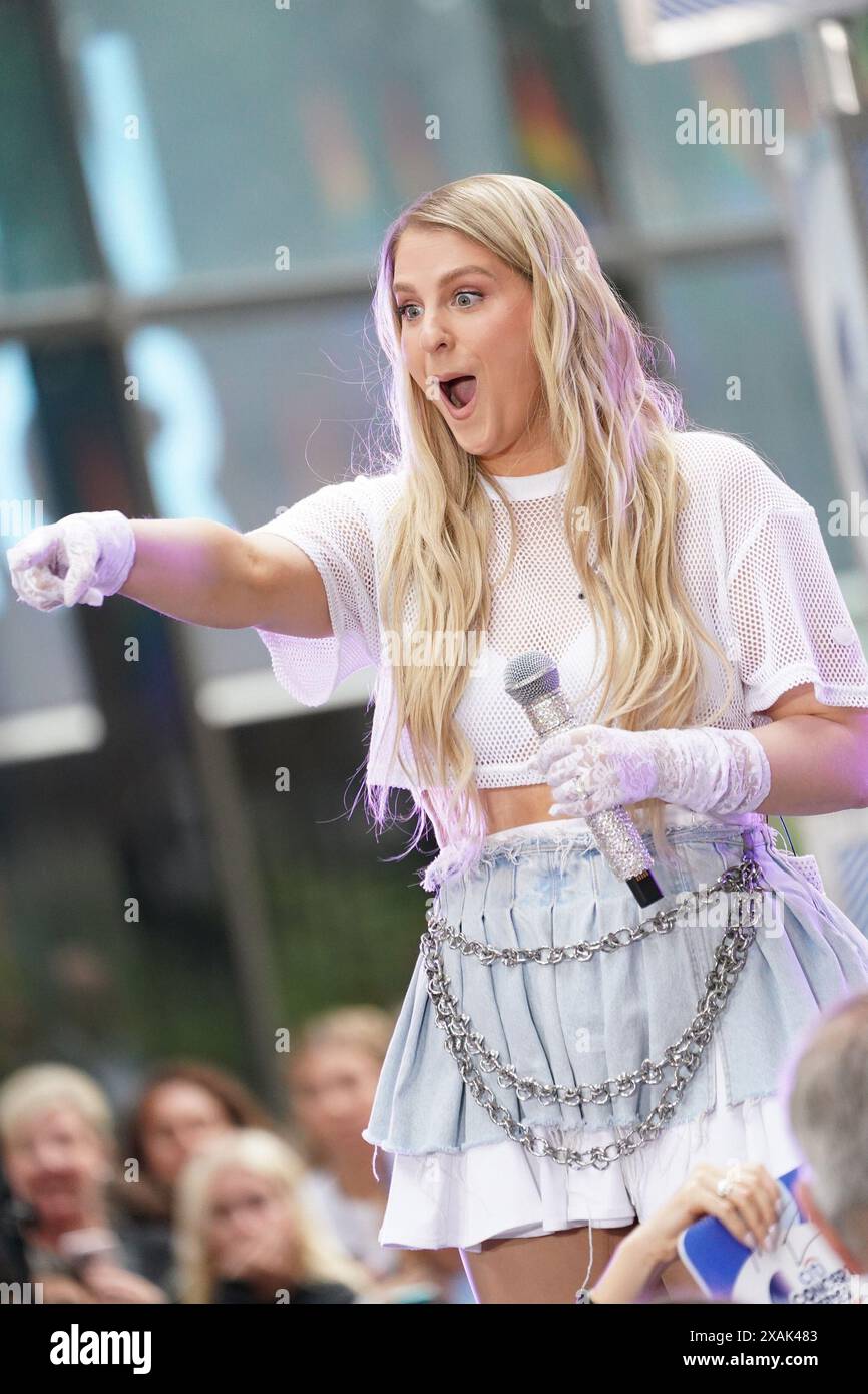 Ny. 07th June, 2024. New York, NY, June 07, 2024. Meghan Trainor on ...