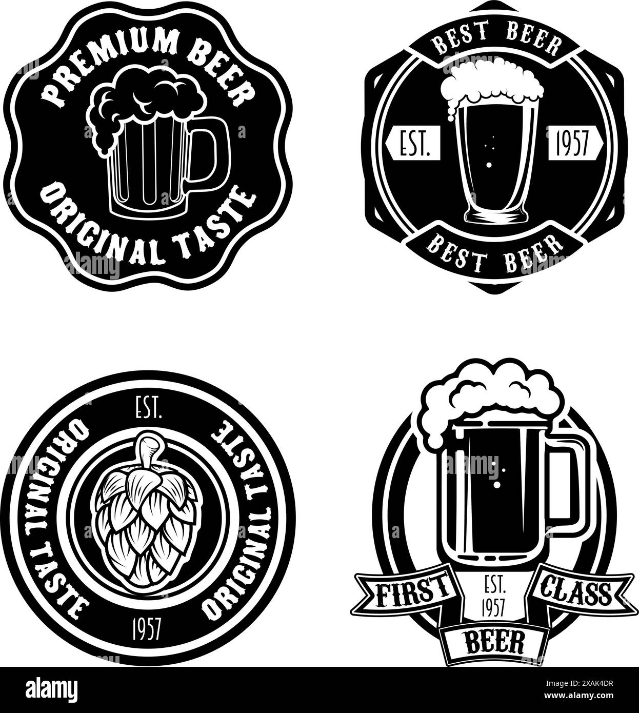 Labels symbols icons Black and White Stock Photos & Images - Alamy