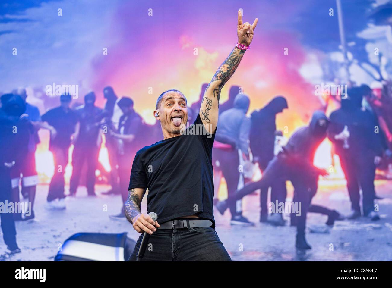 Rock am Ring 2024, 7.6.2024 Betontod - Punkrock-Band aus Rheinberg ...