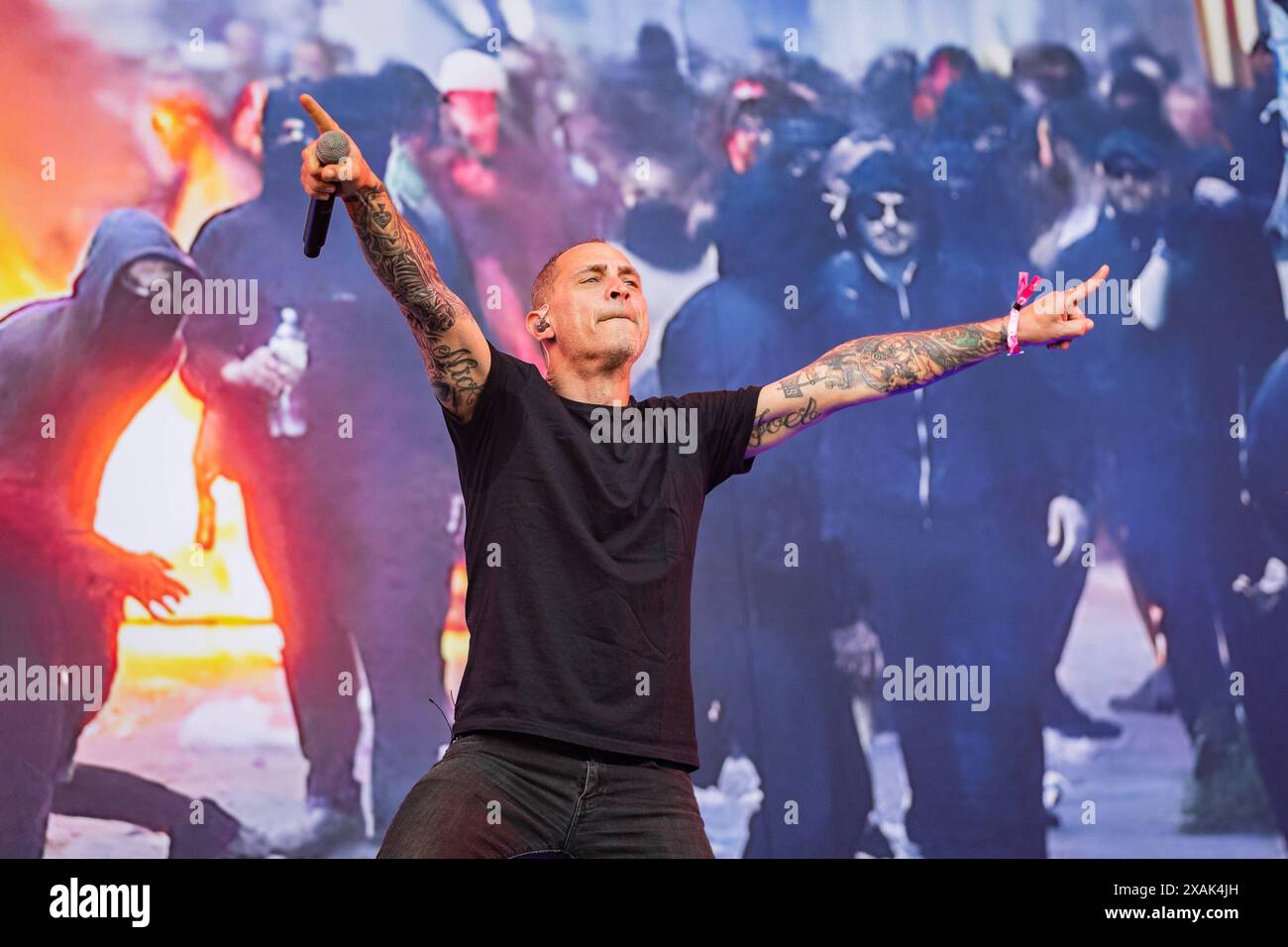 Rock am Ring 2024, 7.6.2024 Betontod - Punkrock-Band aus Rheinberg ...