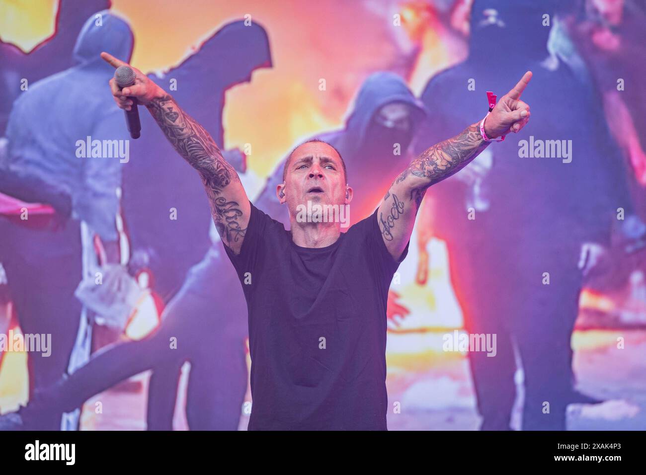 Rock am Ring 2024, 7.6.2024 Betontod - Punkrock-Band aus Rheinberg ...