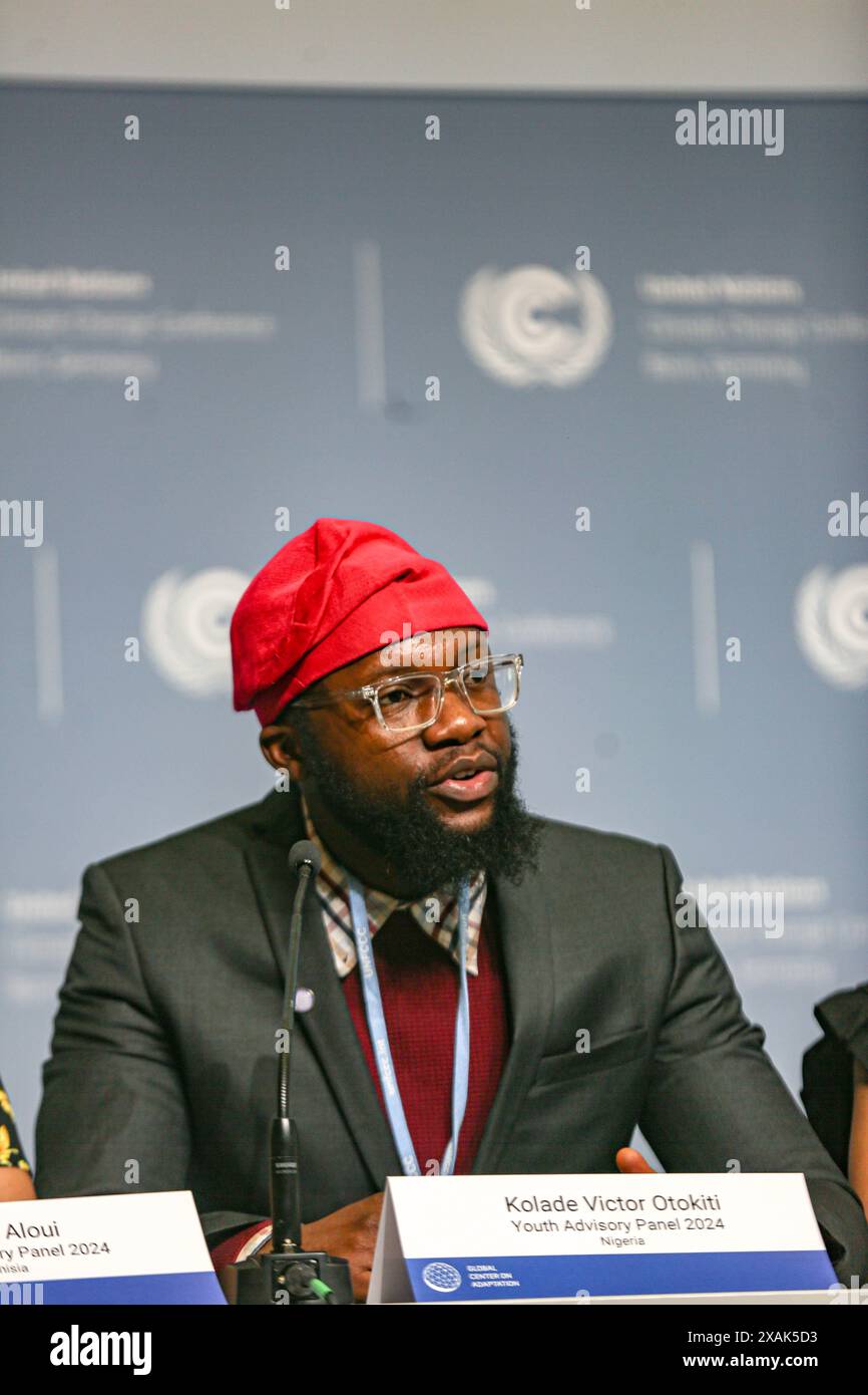 June 6, 2024, Bonn, Germany, Germany: KOLADE VICTOR OTOKITI, Youth ...