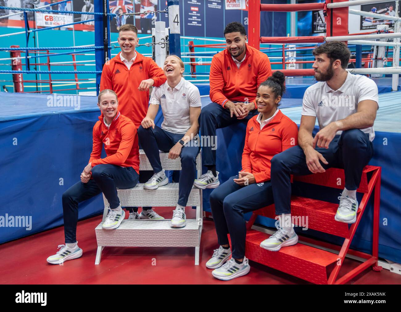 Team GB's Lewis Richardson, Charley Davison, Rosie Eccles, Delicious ...