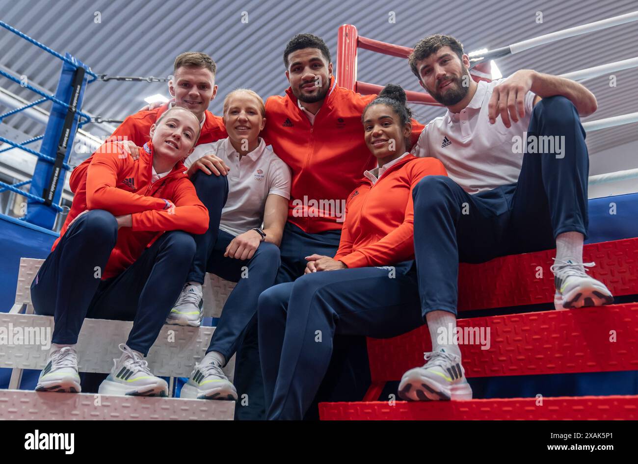 Team GB's Lewis Richardson, Charley Davison, Rosie Eccles, Delicious ...