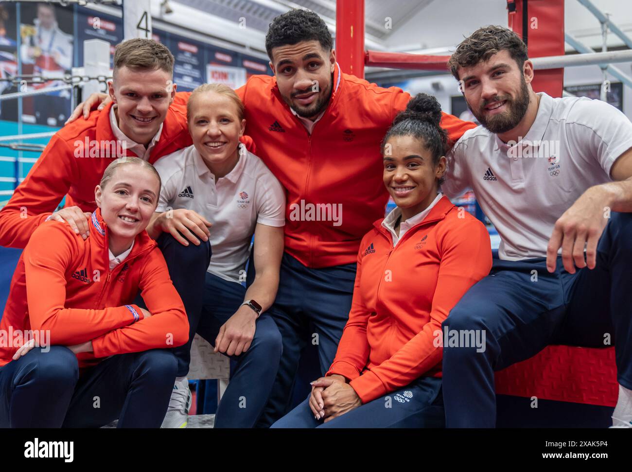 Team GB's Lewis Richardson, Charley Davison, Rosie Eccles, Delicious ...
