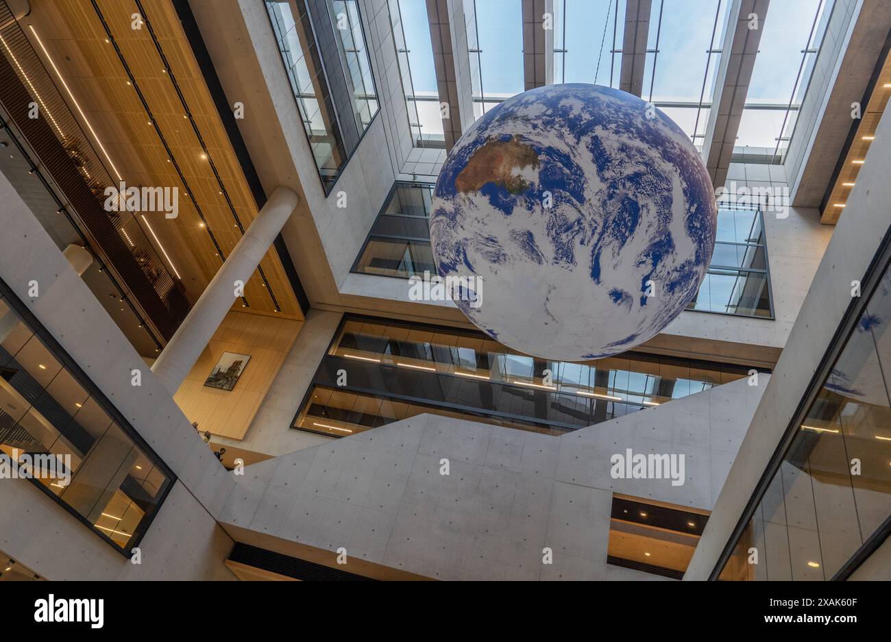 Interior of University College London new campus in Stratford,London ...