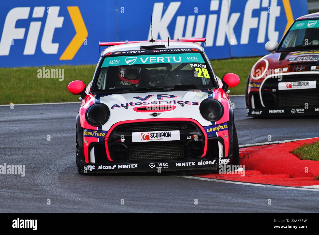 Josh Price, Excelr8 Motorsport, Vertu MINI Challenge 2024, twenty ...
