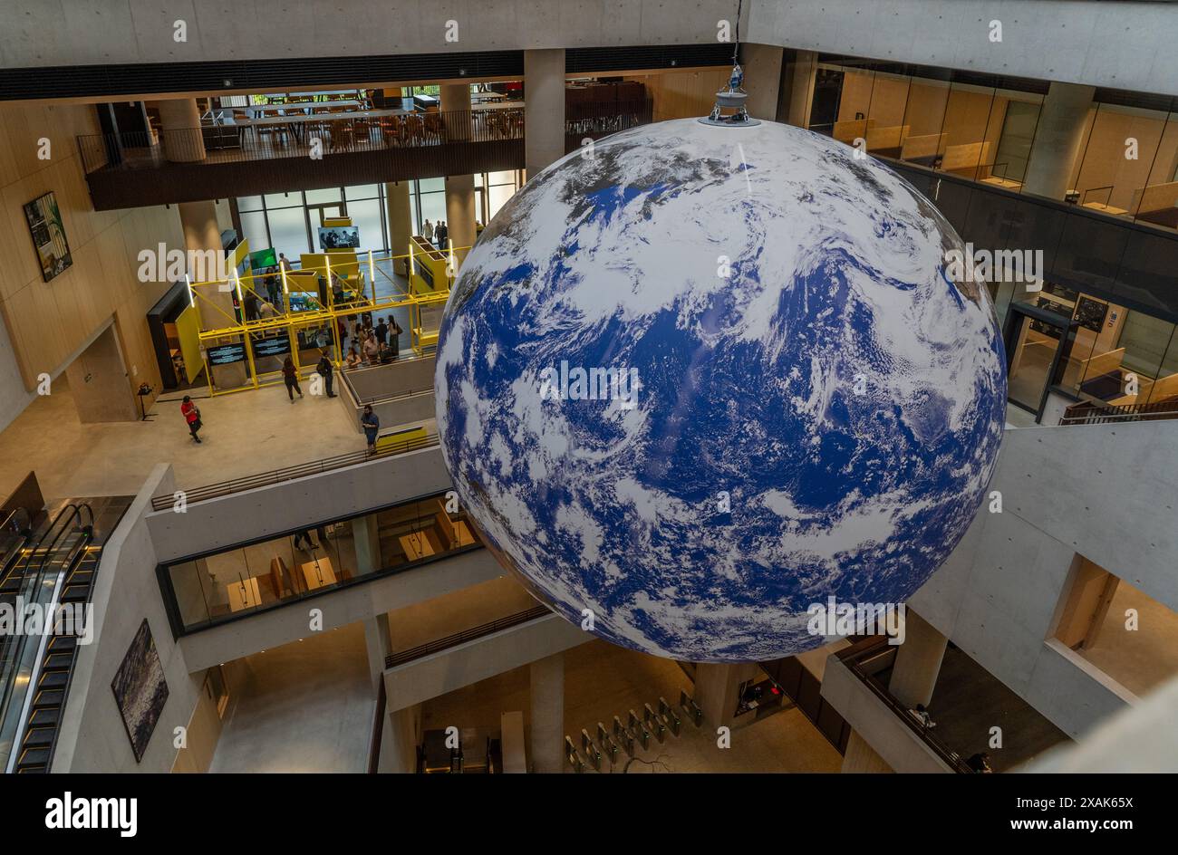 Interior of University College London new campus in Stratford,London ...