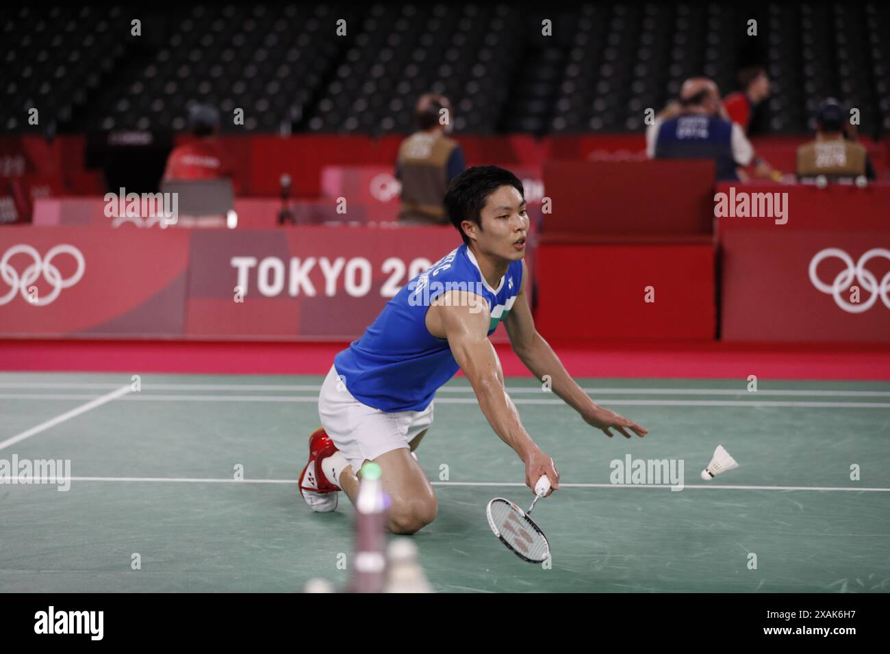 Tokyo - Japan, July 8, 2022, badminton competition at the Olympic Games ...