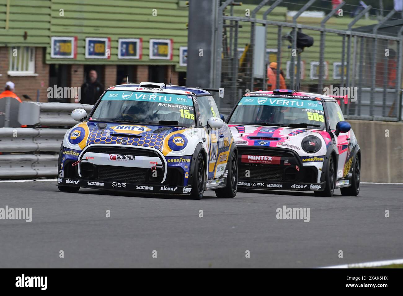 Cameron Richardson, NAPA Racing UK, Vertu MINI Challenge 2024, twenty ...