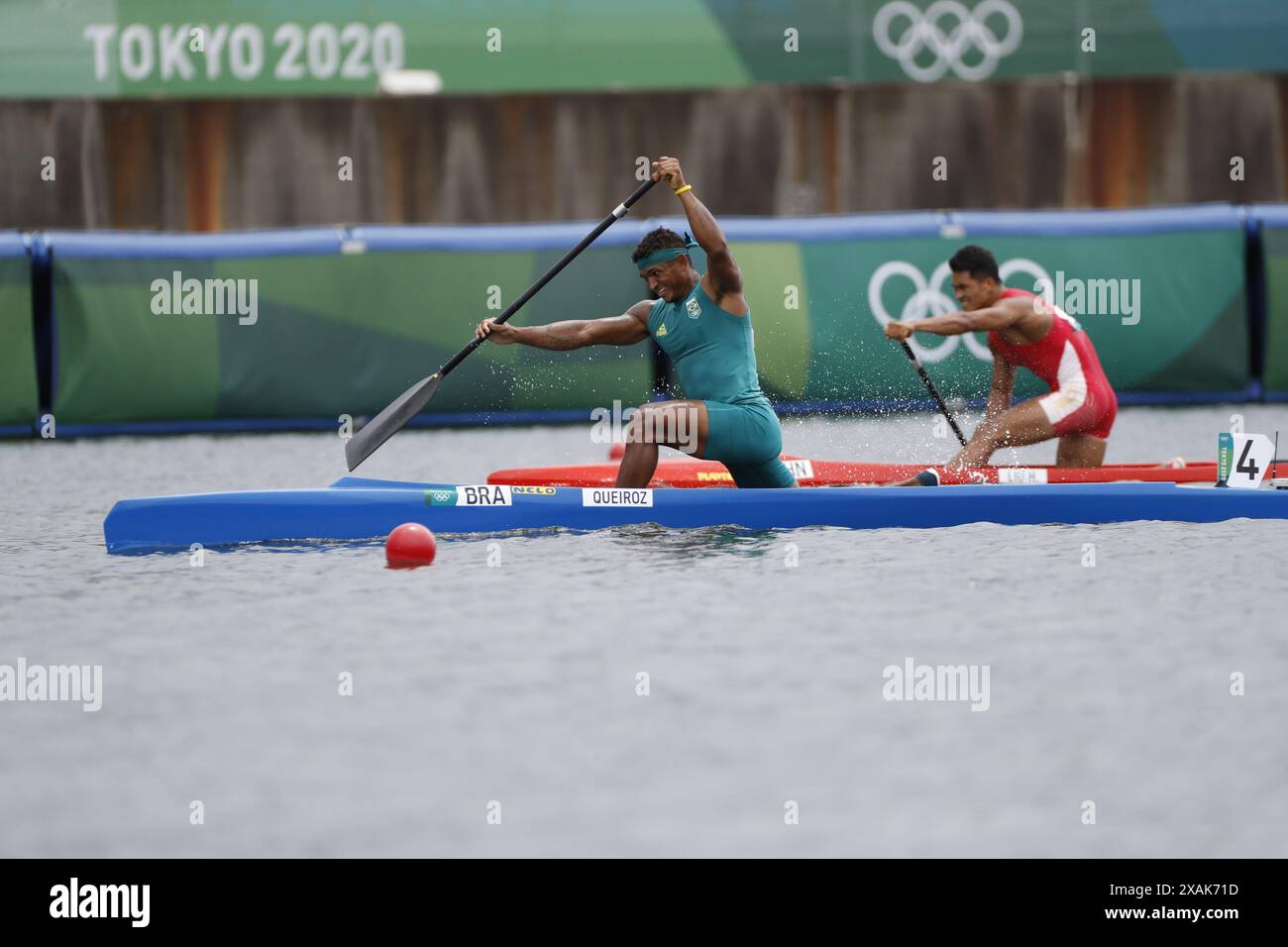 Tokyo - Japan, July 10, 2024, Isaquias Queiros in the sprint canoeing ...