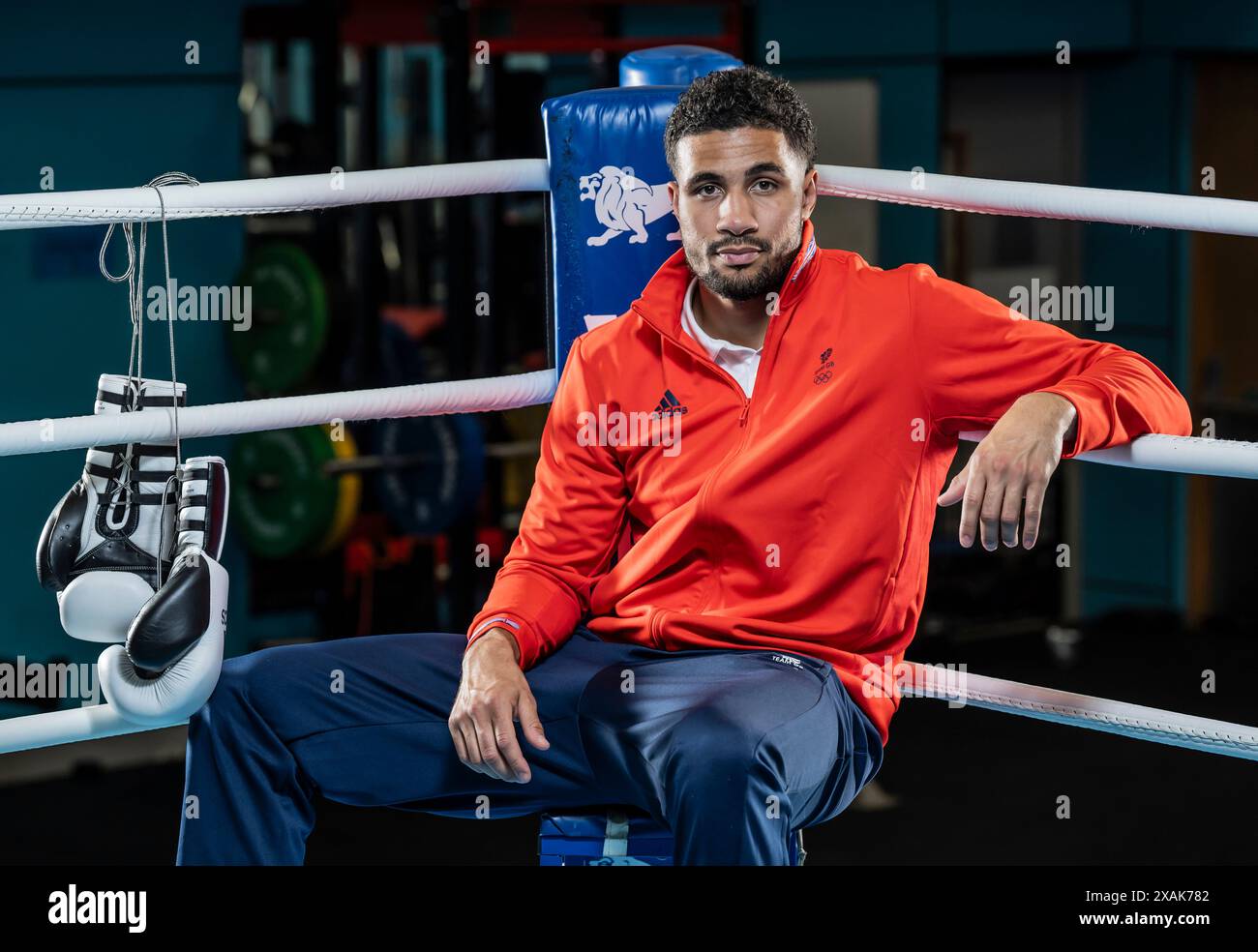 Delicious Orie during the Team GB Paris 2024 boxing team announcement ...