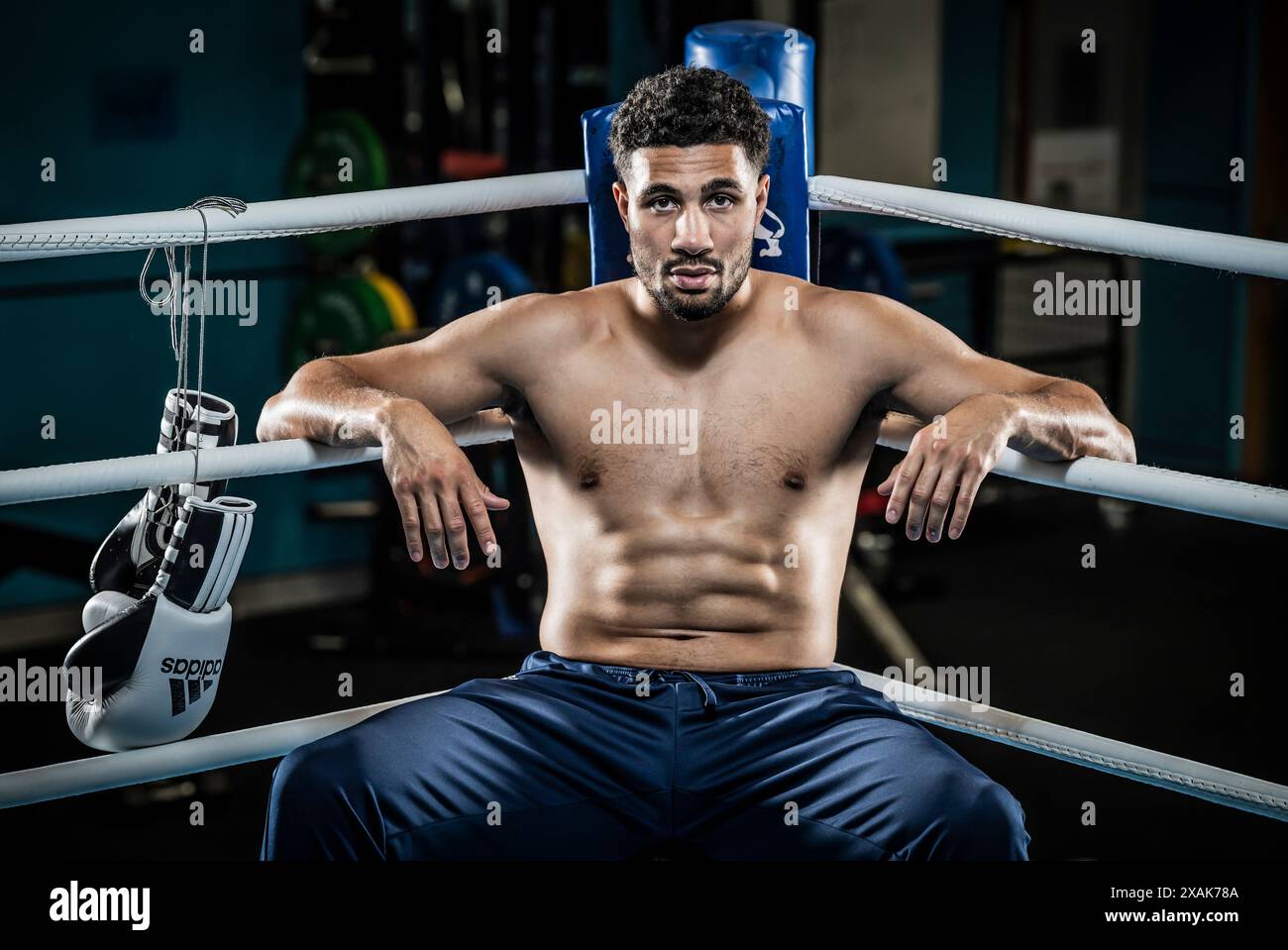 Delicious Orie during the Team GB Paris 2024 boxing team announcement ...