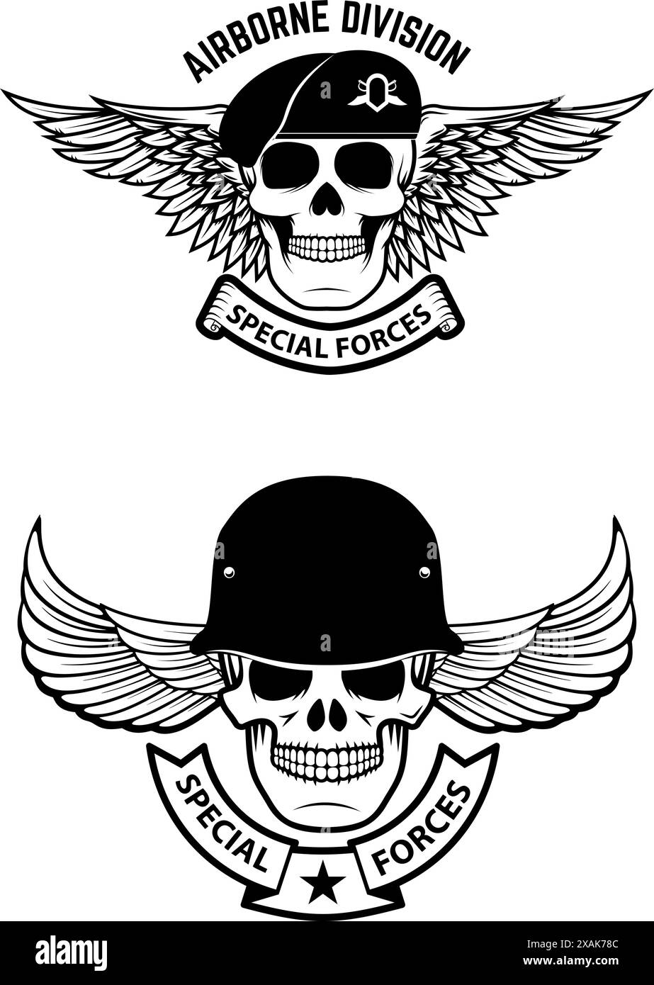 Army Special Forces Skull