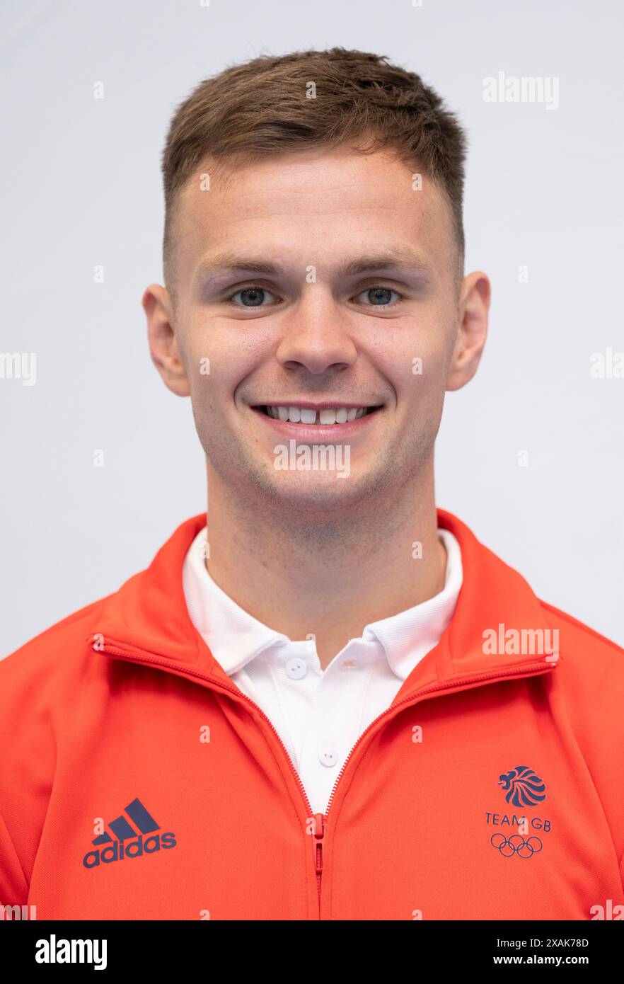 Lewis Richardson during the Team GB Paris 2024 boxing team announcement ...