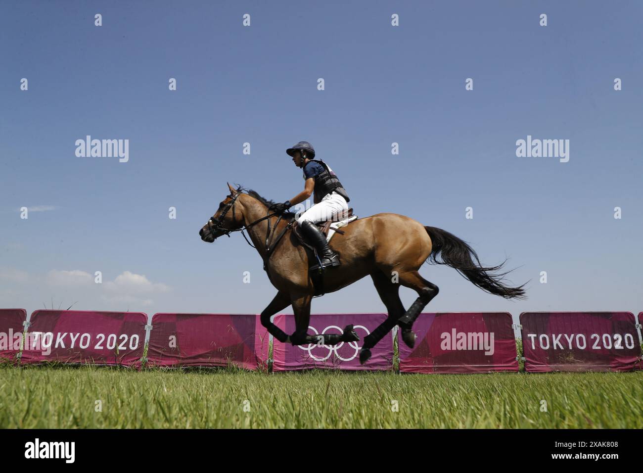 Tokyo - Japan, July 11, 2024, equestrian competition at the Olympic ...