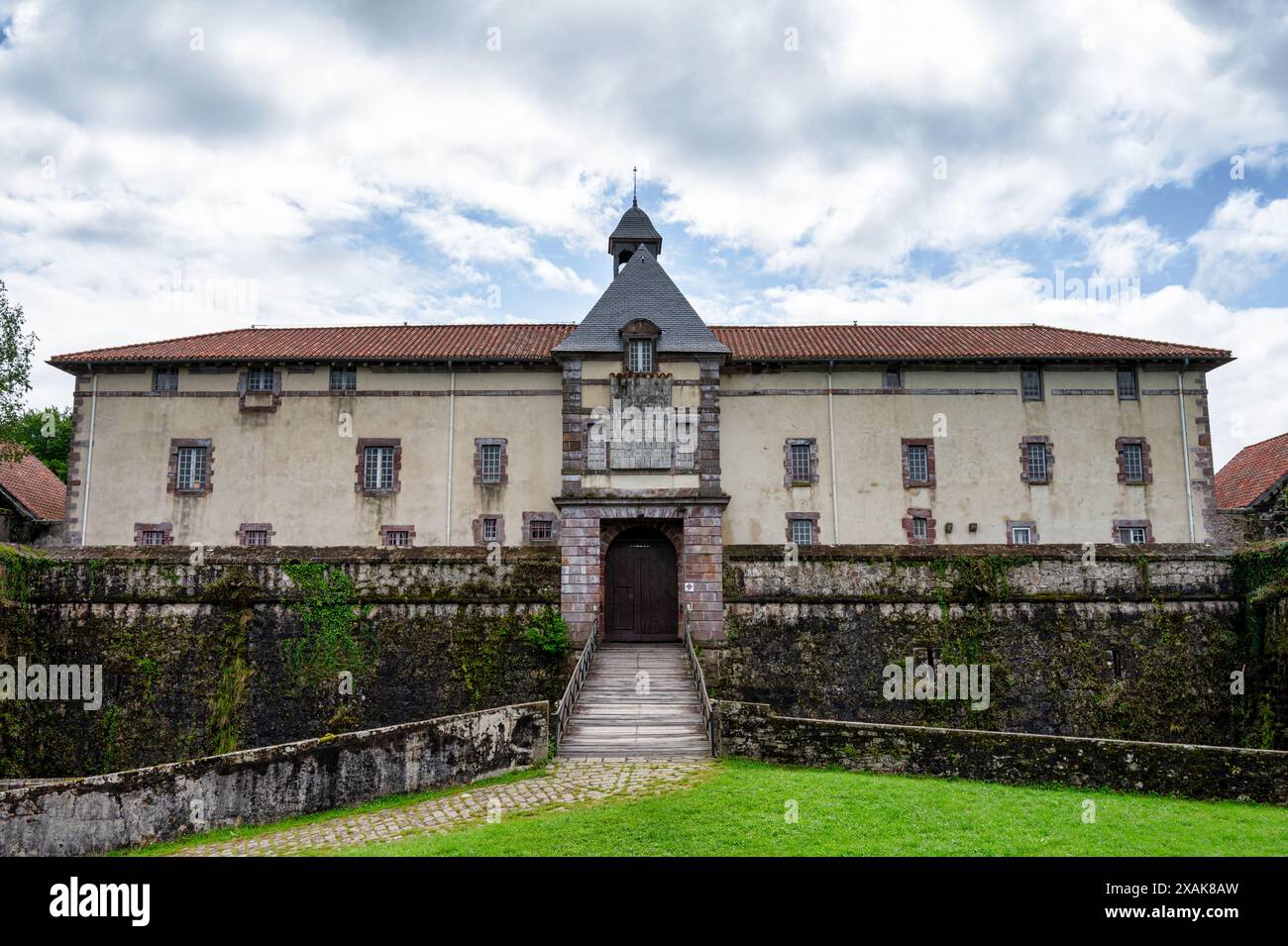 Saint-Jean-Pied-de-Port, France- May 14, 2024: The Citadel of ...