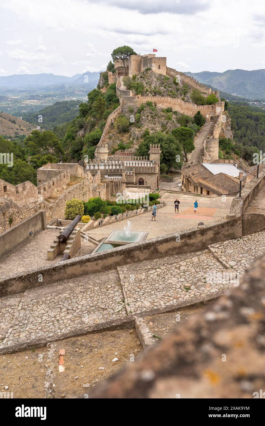Castillo de xativa hi-res stock photography and images - Alamy