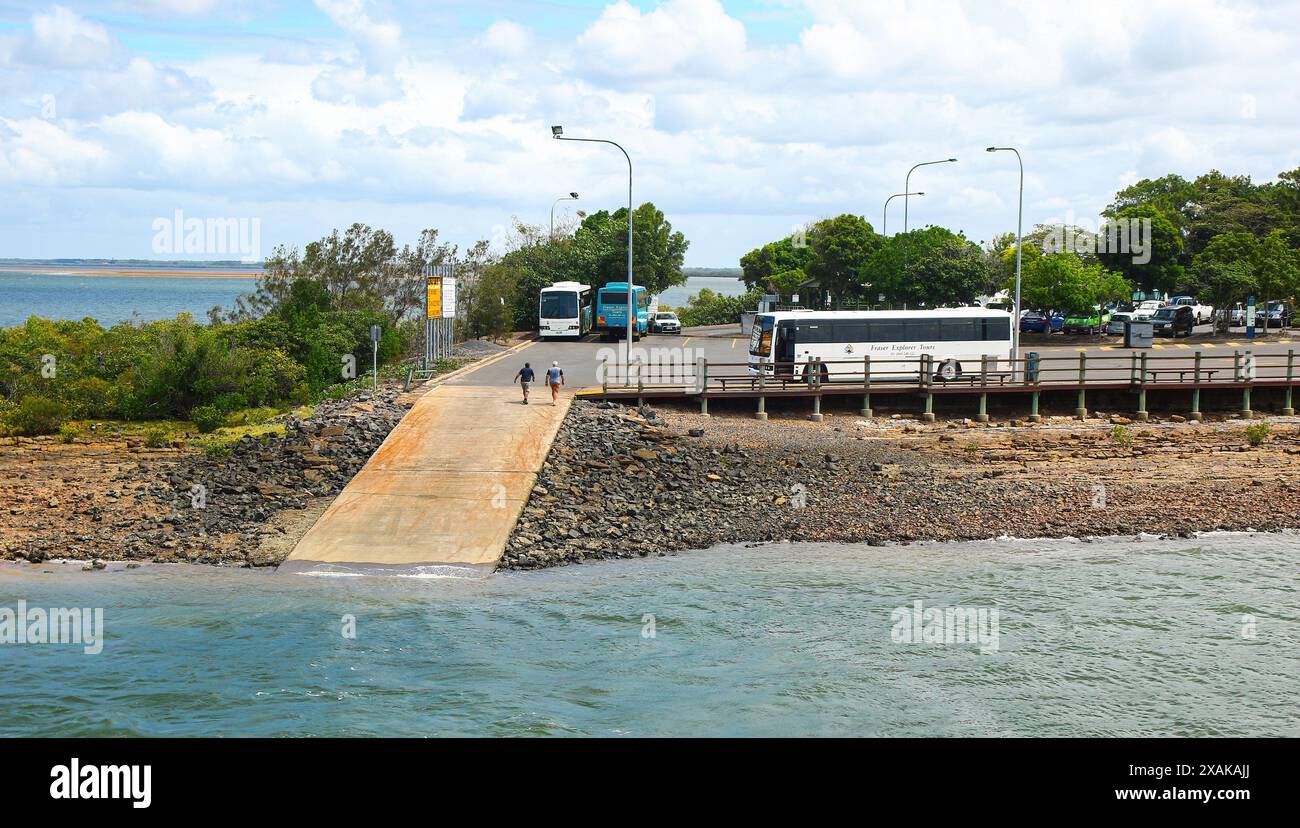 Loading ramp in the port of Bingham in Rivers Head, where the ...
