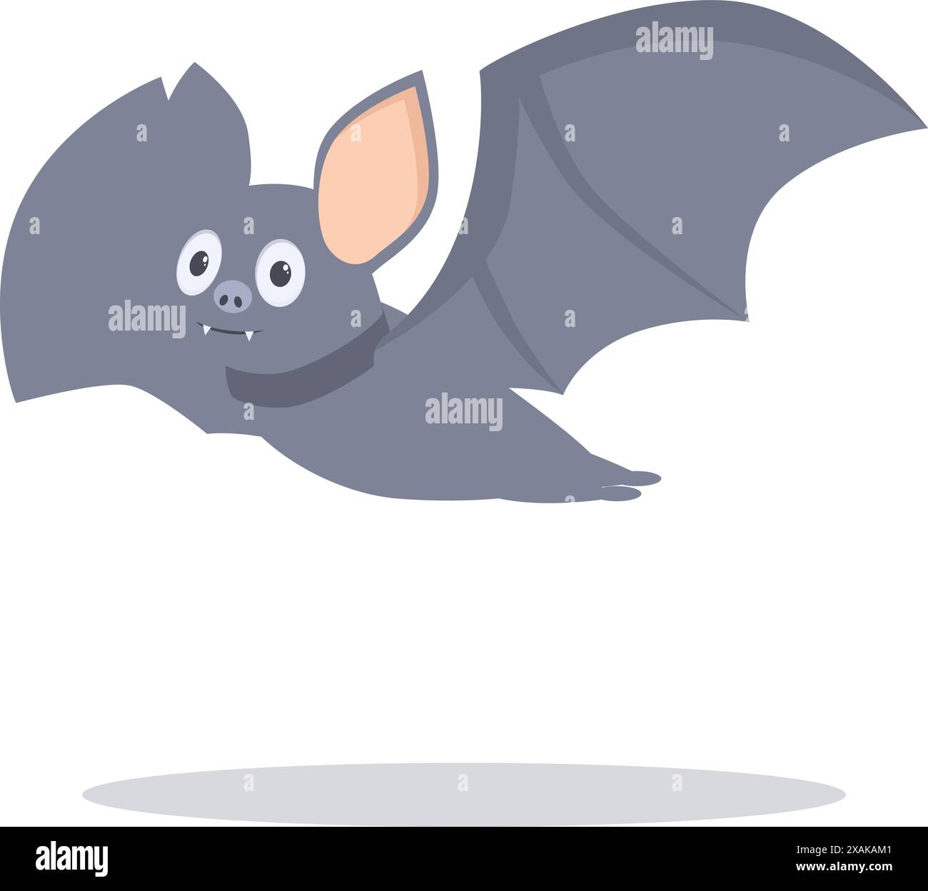 Cartoon bat is spreading its wings hi-res stock photography and images - Alamy