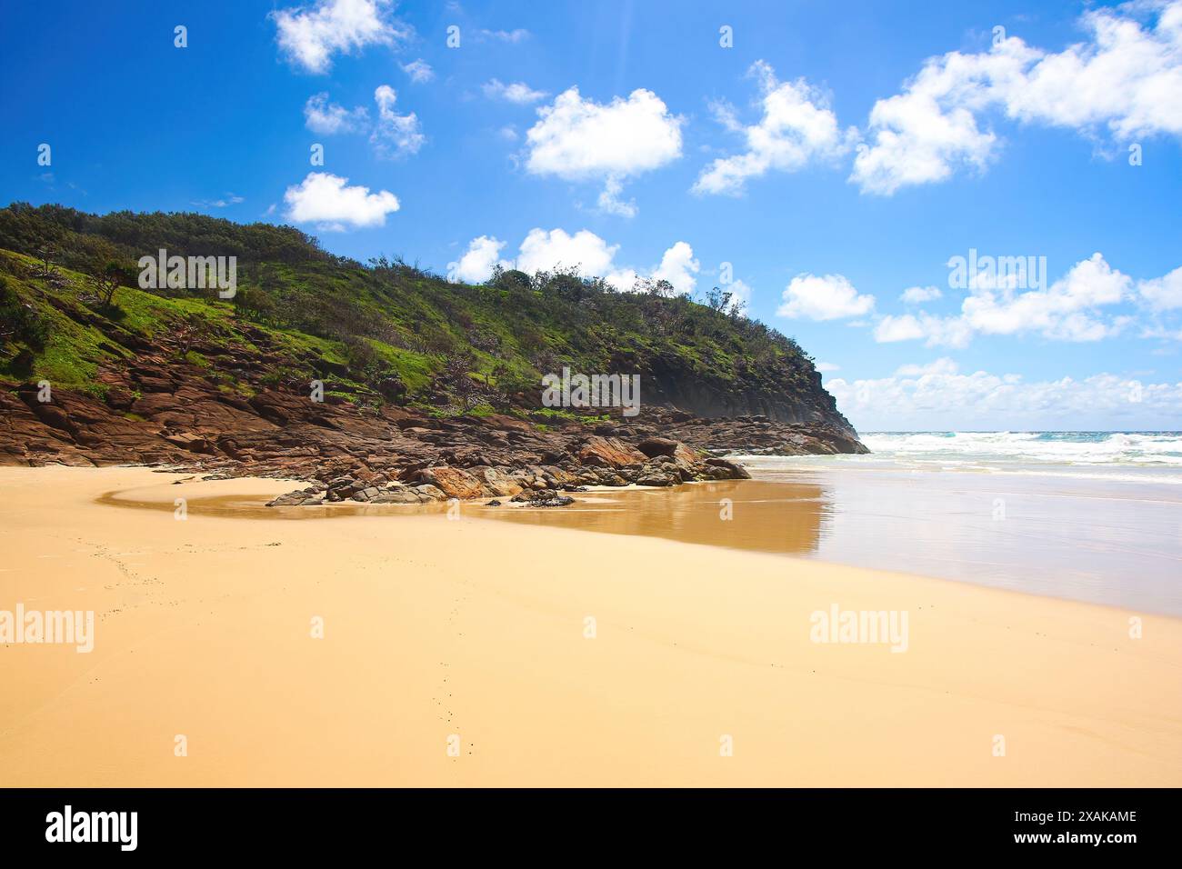 Indian Head, a coastal headland on the eastern (ocean) side of Fraser ...