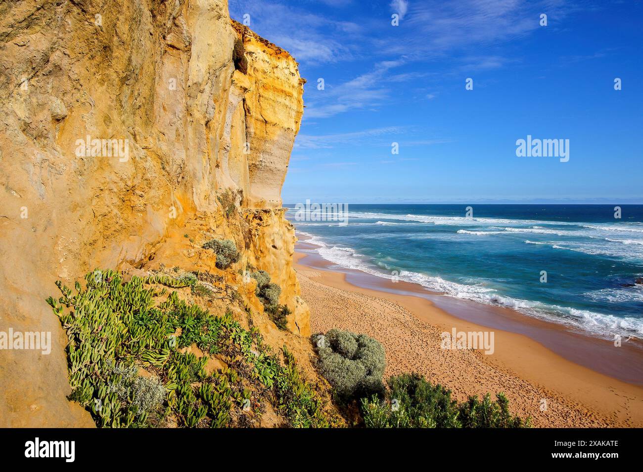 Gibson Steps at the Twelve Apostles Marine National Park along the ...