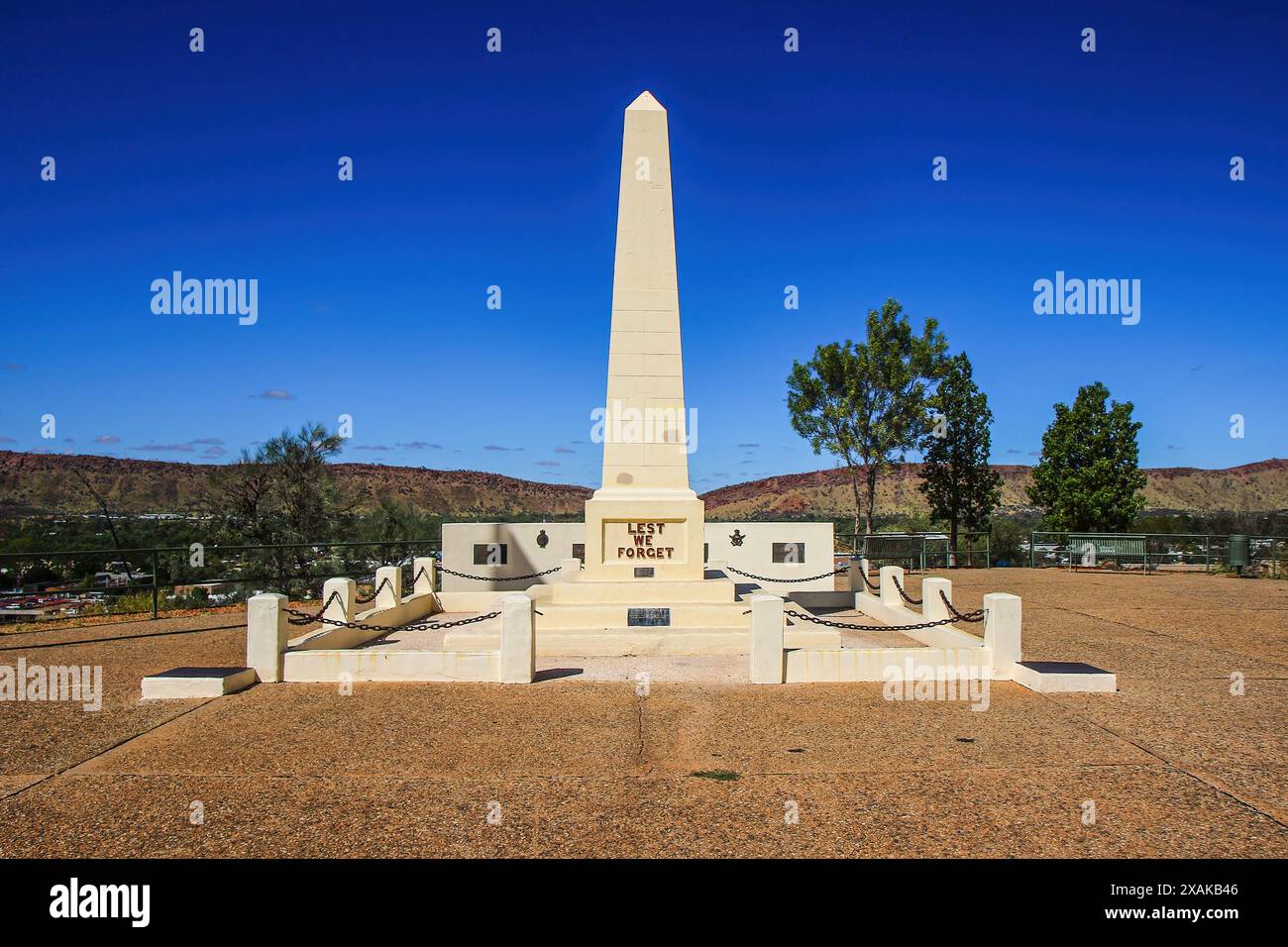 Anzac Memorial at the top of Anzac Hill in Alice Springs, is where the ...