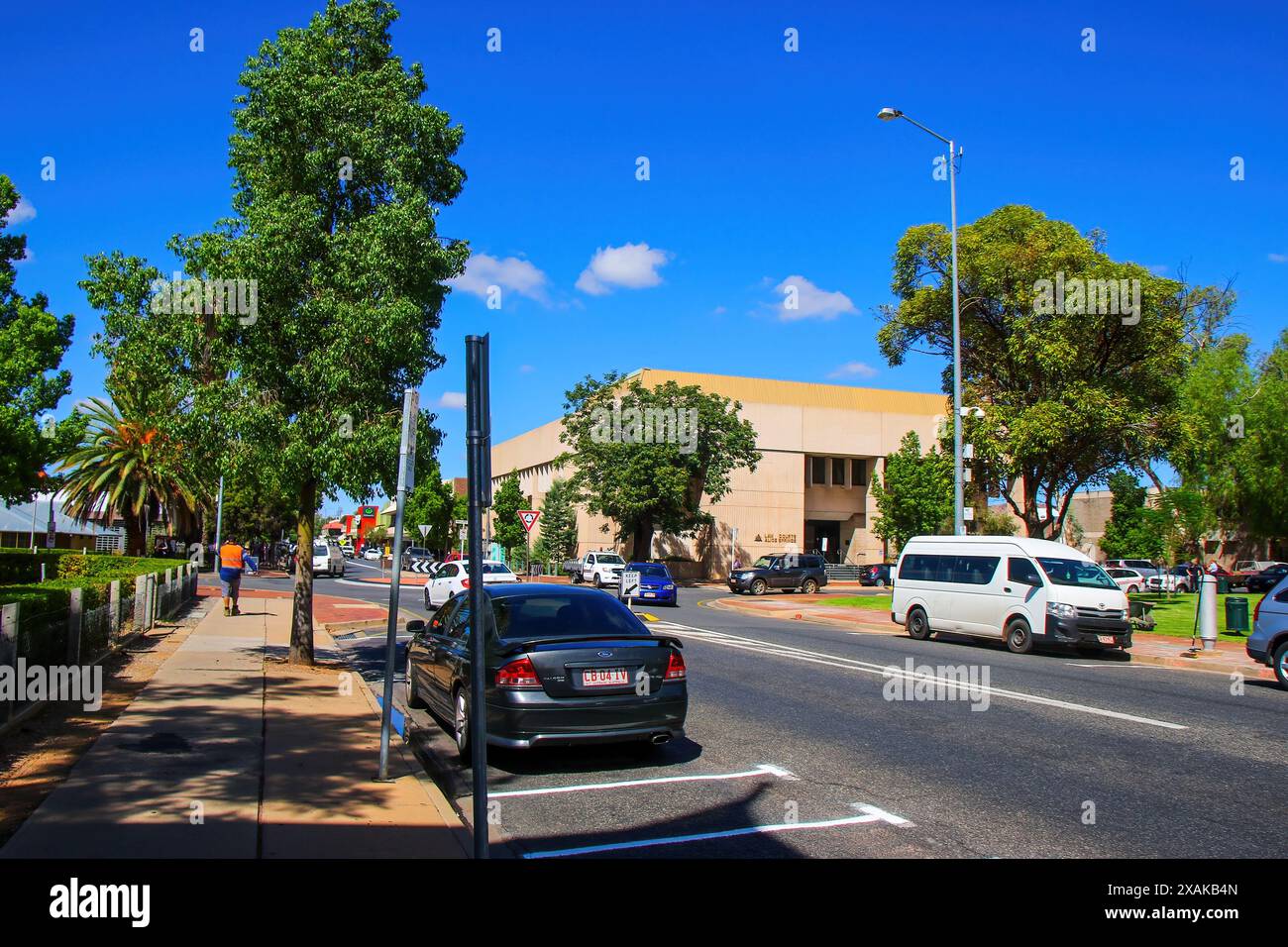 Alice Springs local court on Hartley Street in downtown Alice Springs ...