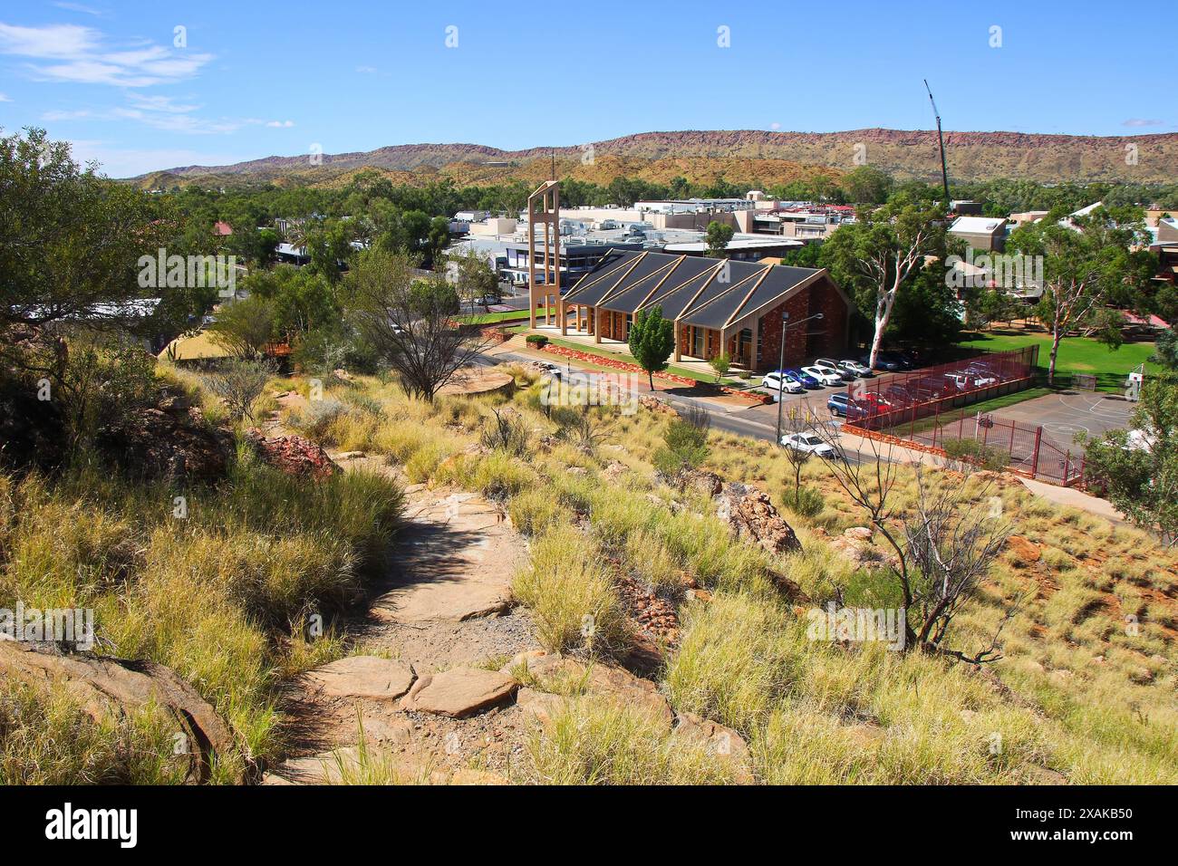 Our Lady of the Sacred Heart Catholic Church in Alice Springs, as seen ...