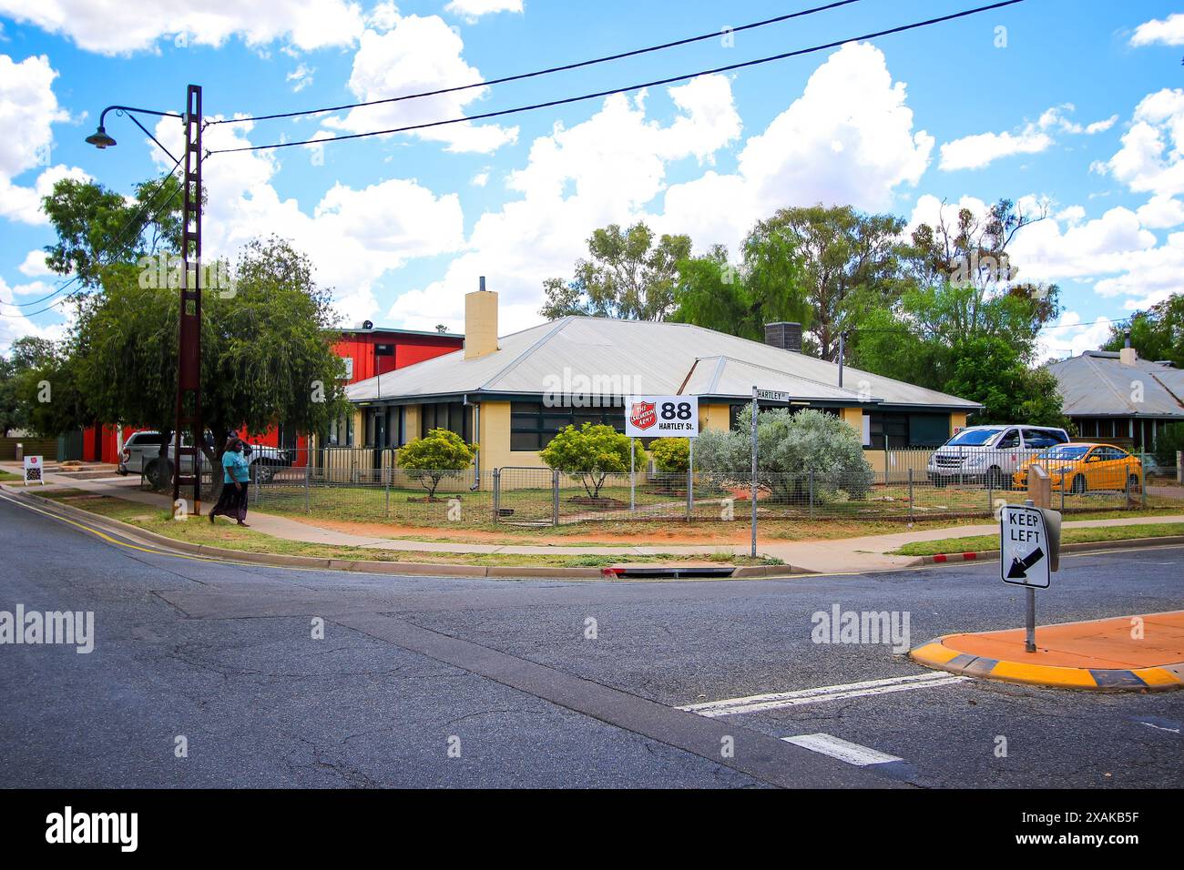 The Salvation Army Alice Springs branch on Hartley Street, Northern ...