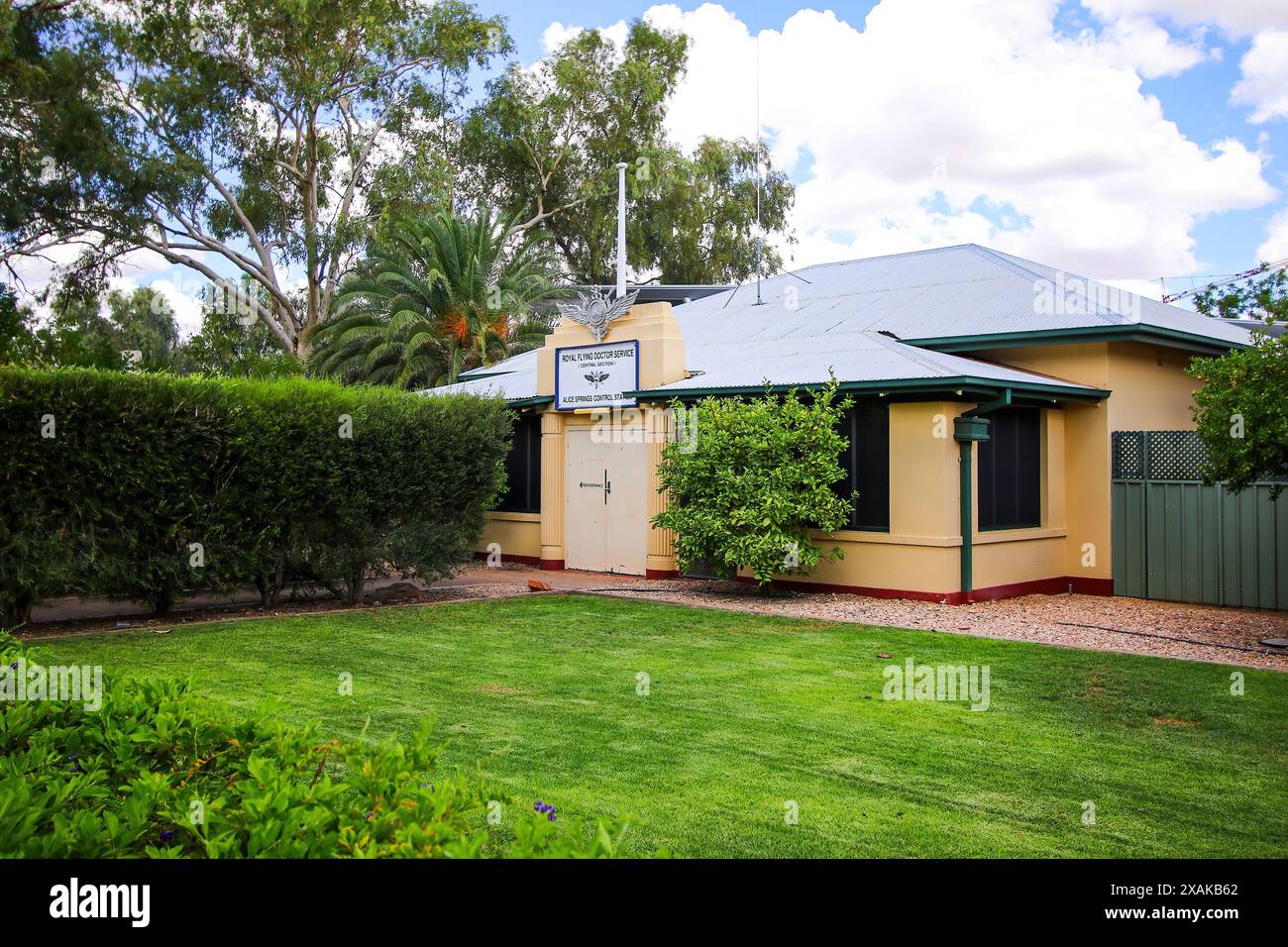 Exterior of the Royal Flying Doctor Service Tourist Facility along ...