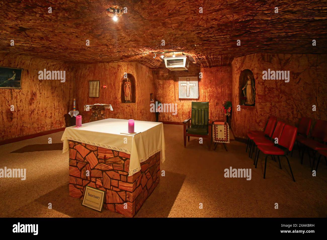 Underground Catholic Church of Saint Peter and Saint Paul in Coober ...