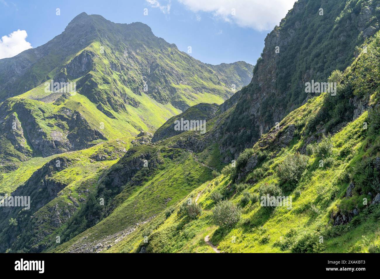 Europe, Austria, Verwall, Vorarlberg, Montafon, Schruns, Mountain ...