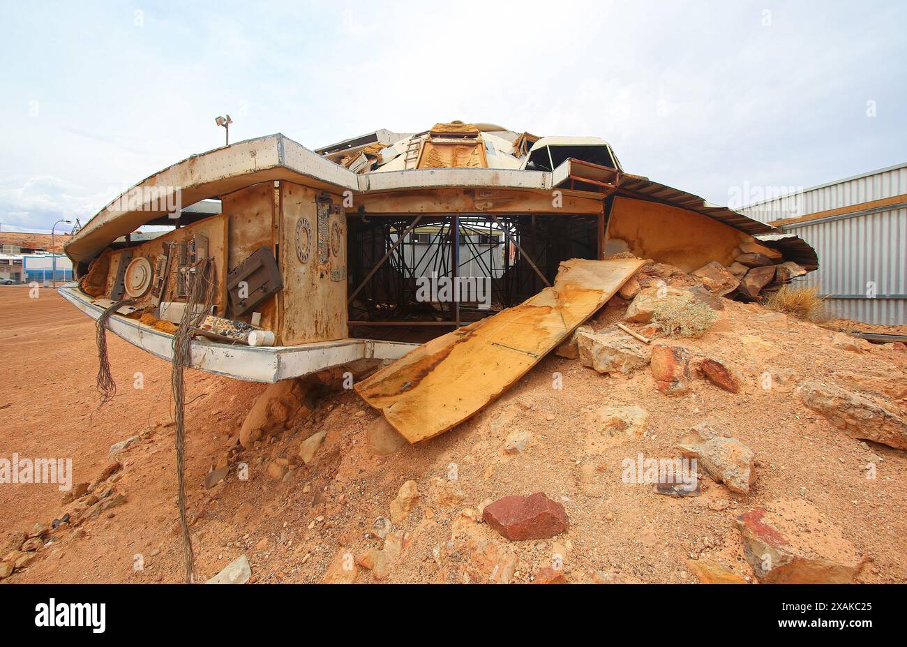 Spaceship Movie Set