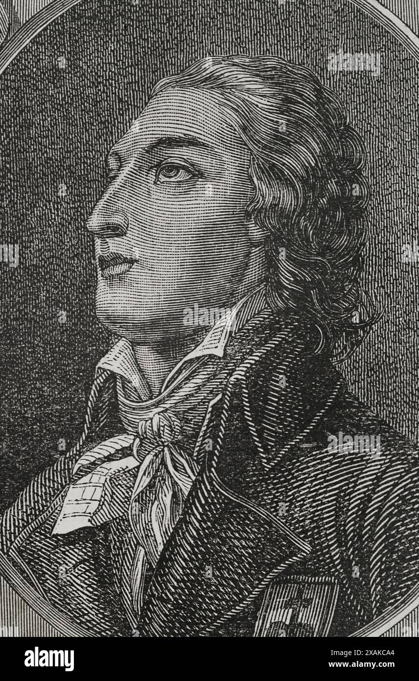 Louis-Marie de Lescure (Louis-Marie de Salgues) (1766-1793), Marquis de ...