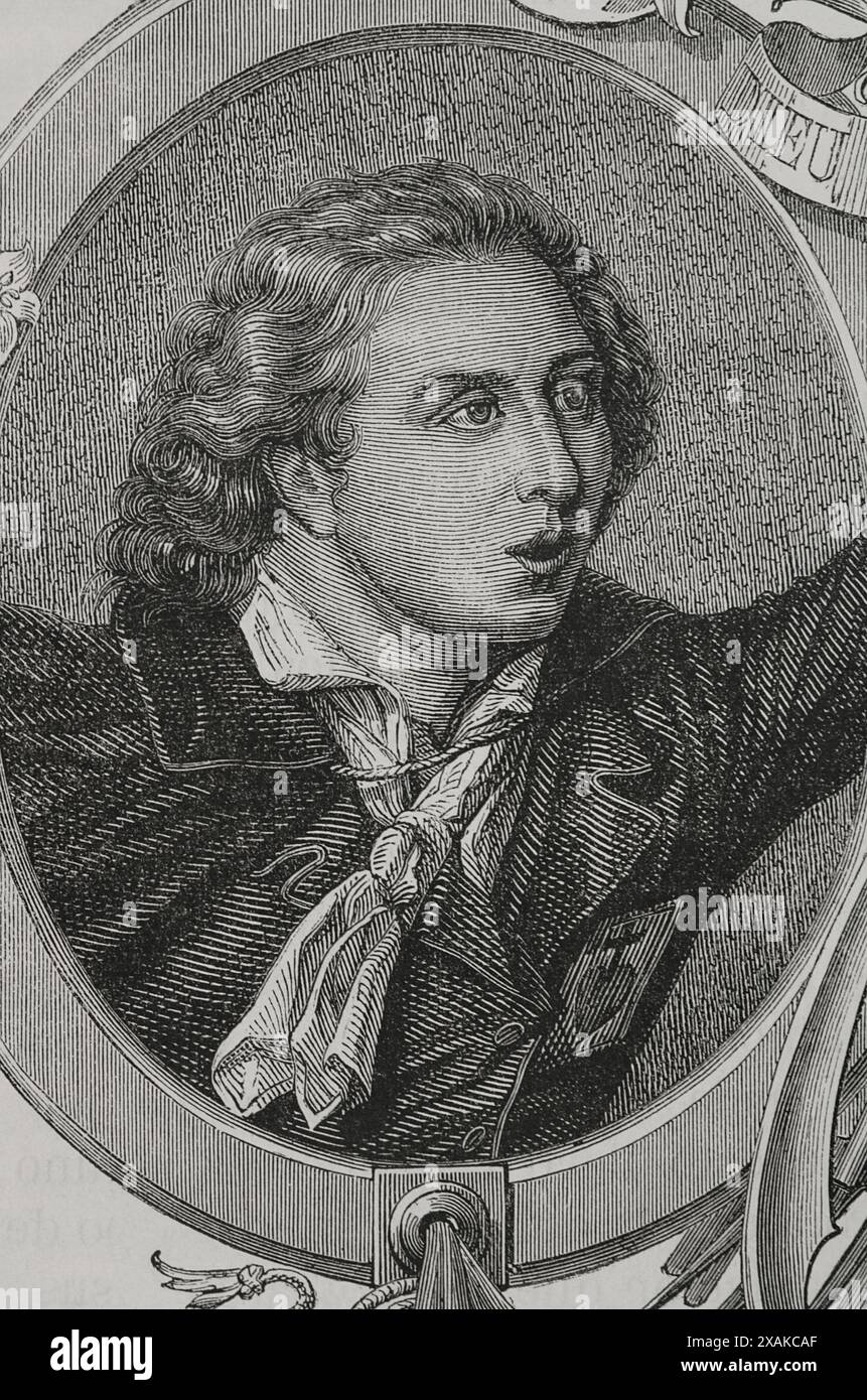 Jacques Cathelineau (1759-1793), known as "the Saint of Anjou". French ...