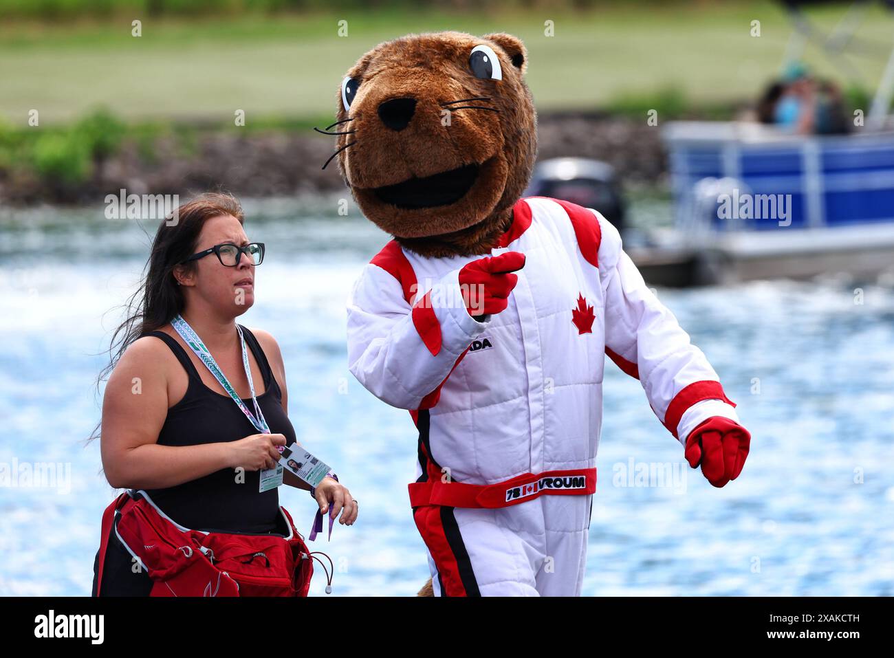 Montreal, Canada. 07th June, 2024. Circuit atmosphere - mascot. Formula ...