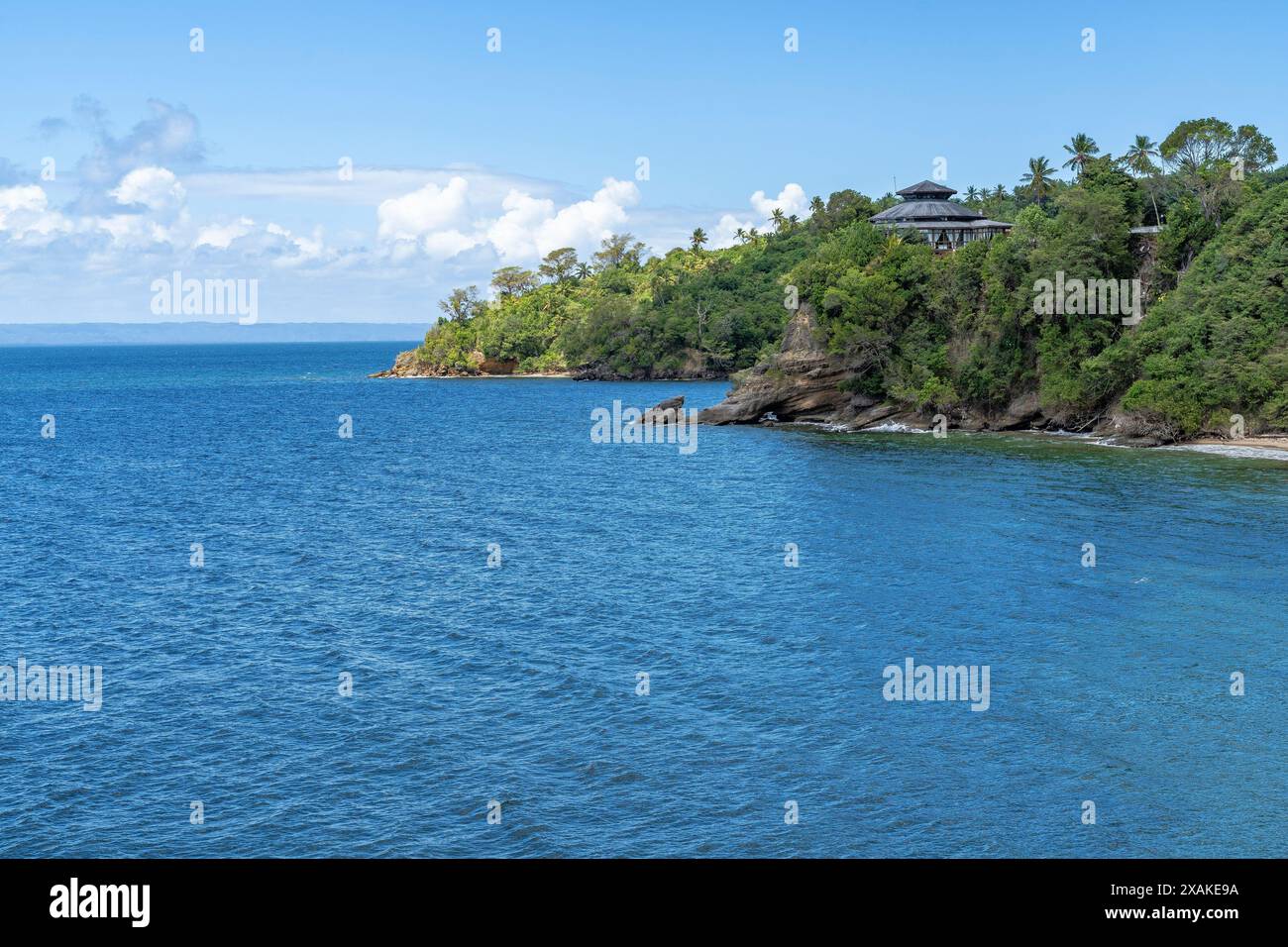 Pedestrian bridge in samana bay hi-res stock photography and images - Alamy