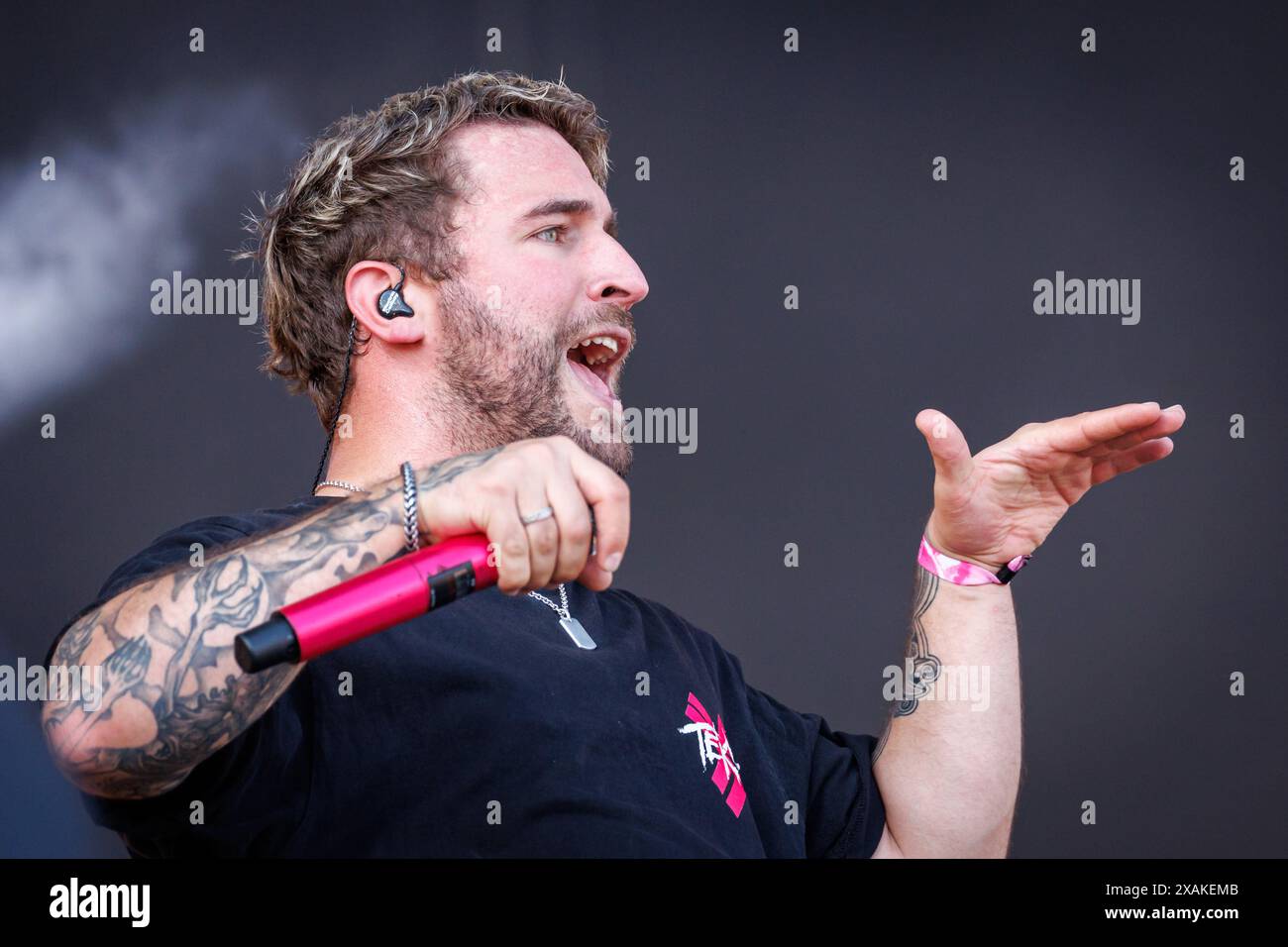 Nuremberg, Germany. 07th June, 2024. Nico Sallach from the German band ...