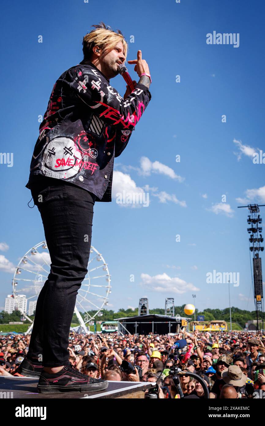 Nuremberg, Germany. 07th June, 2024. Kevin Ratajczak from the German ...