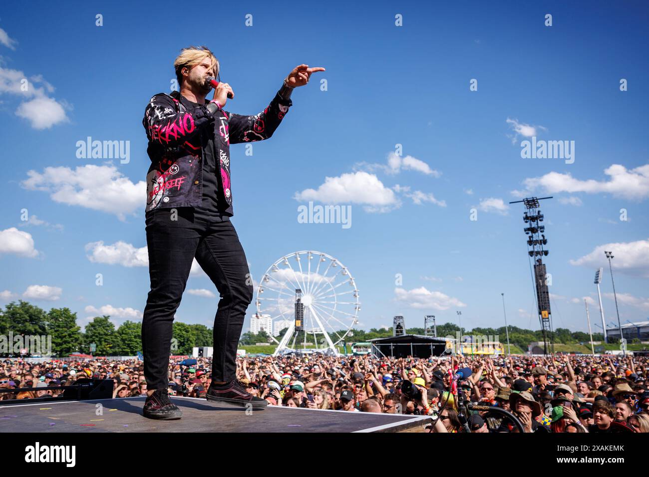 Nuremberg, Germany. 07th June, 2024. Kevin Ratajczak from the German ...