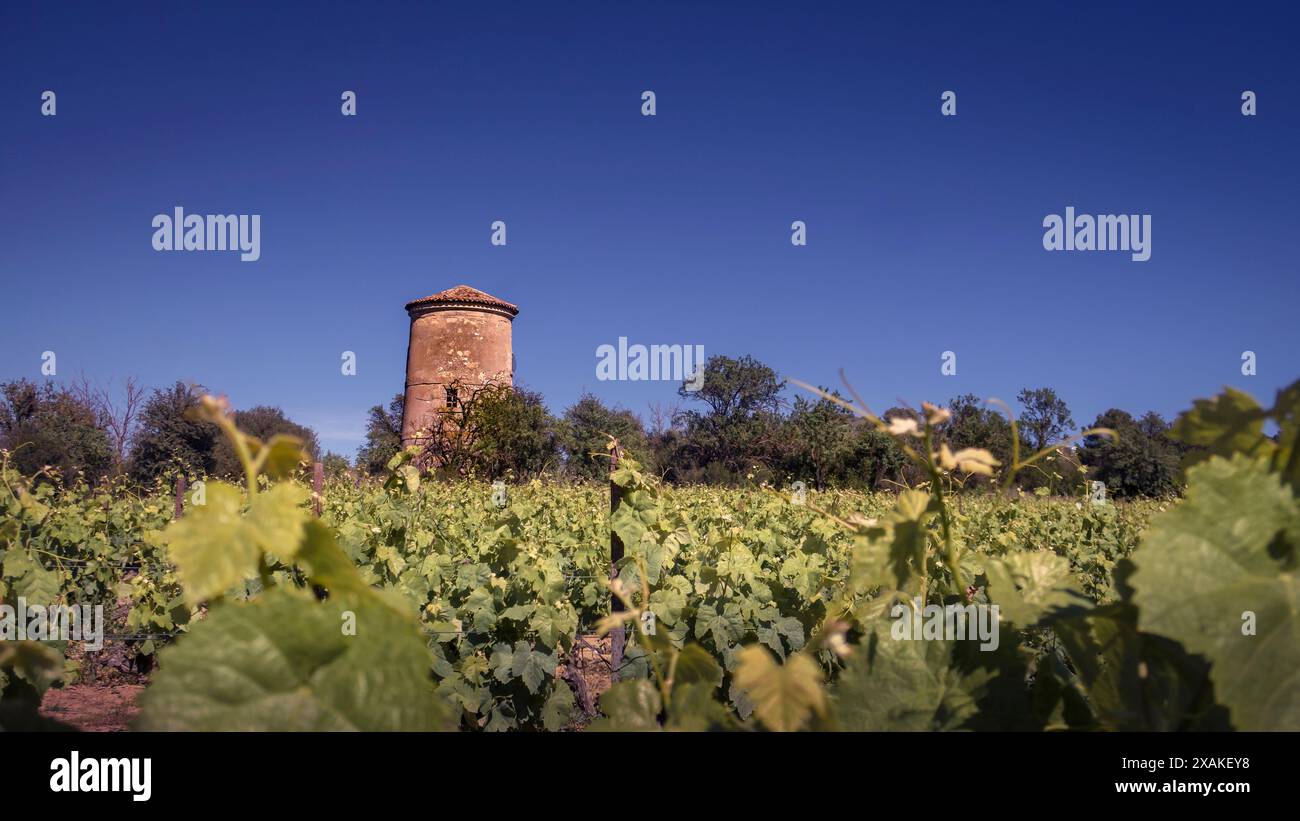 Old stone windmill near hi-res stock photography and images - Alamy