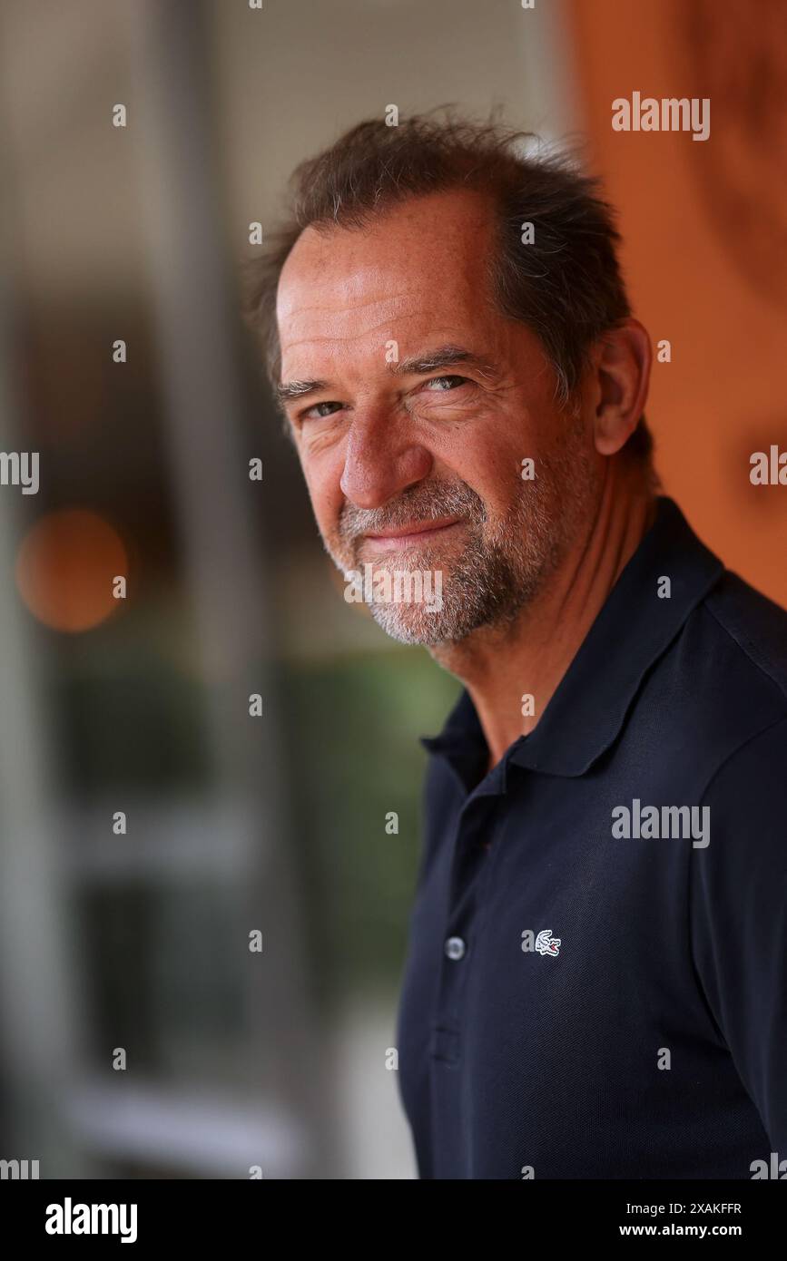 Stephane De Groodt attends the 2024 French Open at Roland Garros on ...