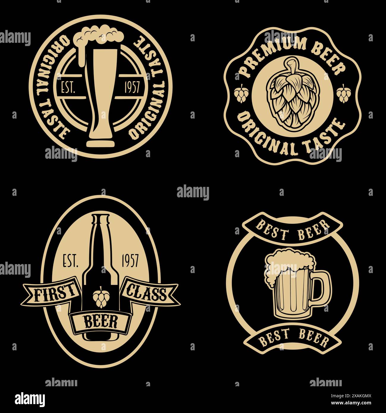 Hop logos hi-res stock photography and images - Alamy